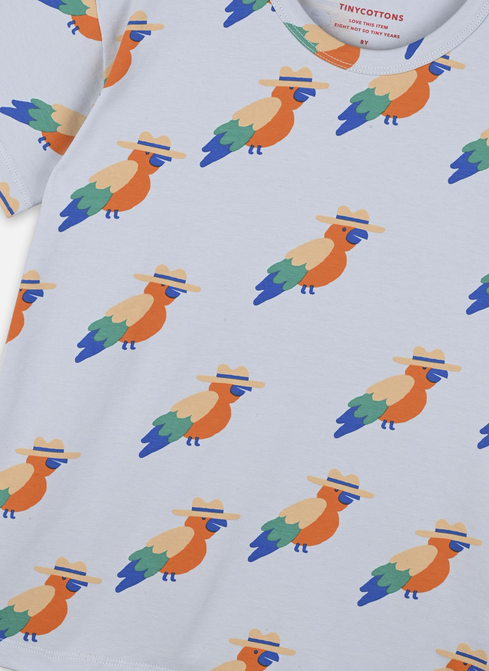 Tinycottons T-shirt - Papagayo Tee (Bleu) - Vêtements chez Sarenza (609287)