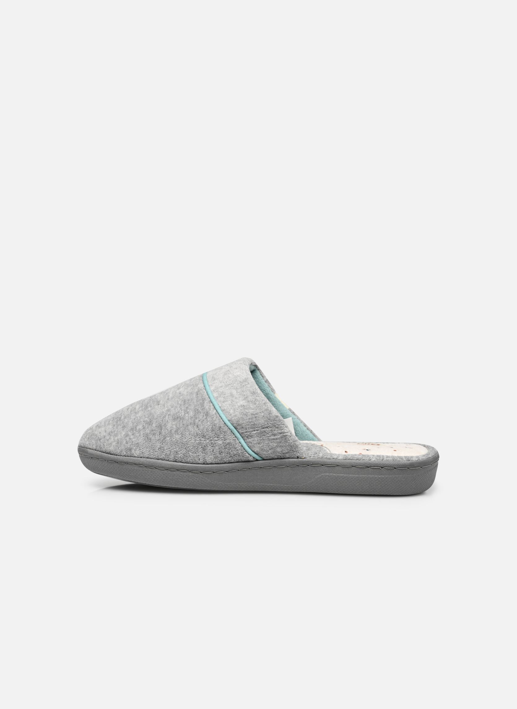 Dim Chaussons Chaussons - D ELEAZAR femme gris | Sarenza France