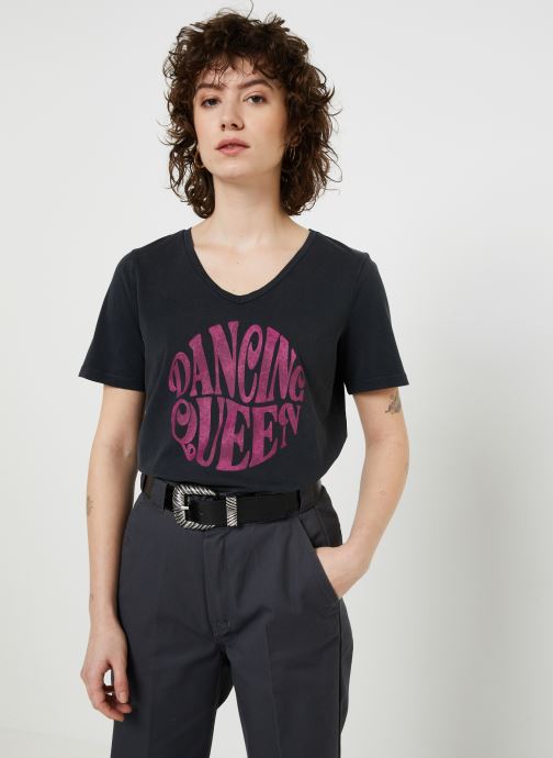 Pieces Robe mini - PCTAYLOR SS V-NECK DRESS KAC FC (Rouge) - Vêtements ...