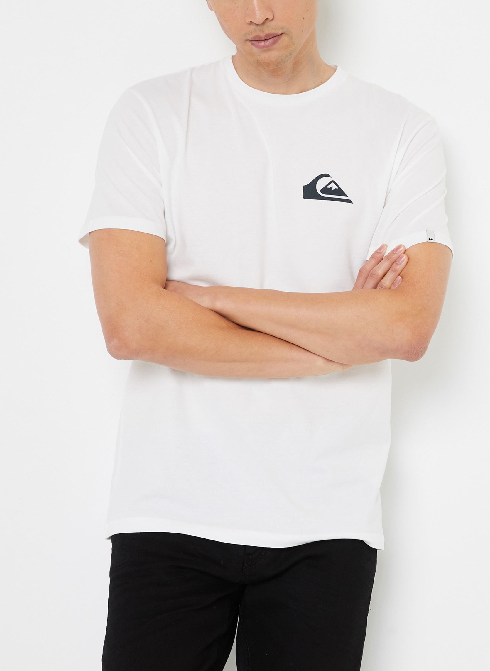 Quiksilver T-shirt - Mwminilogo M Tees Wbb0 (Blanc) - Vêtements chez ...