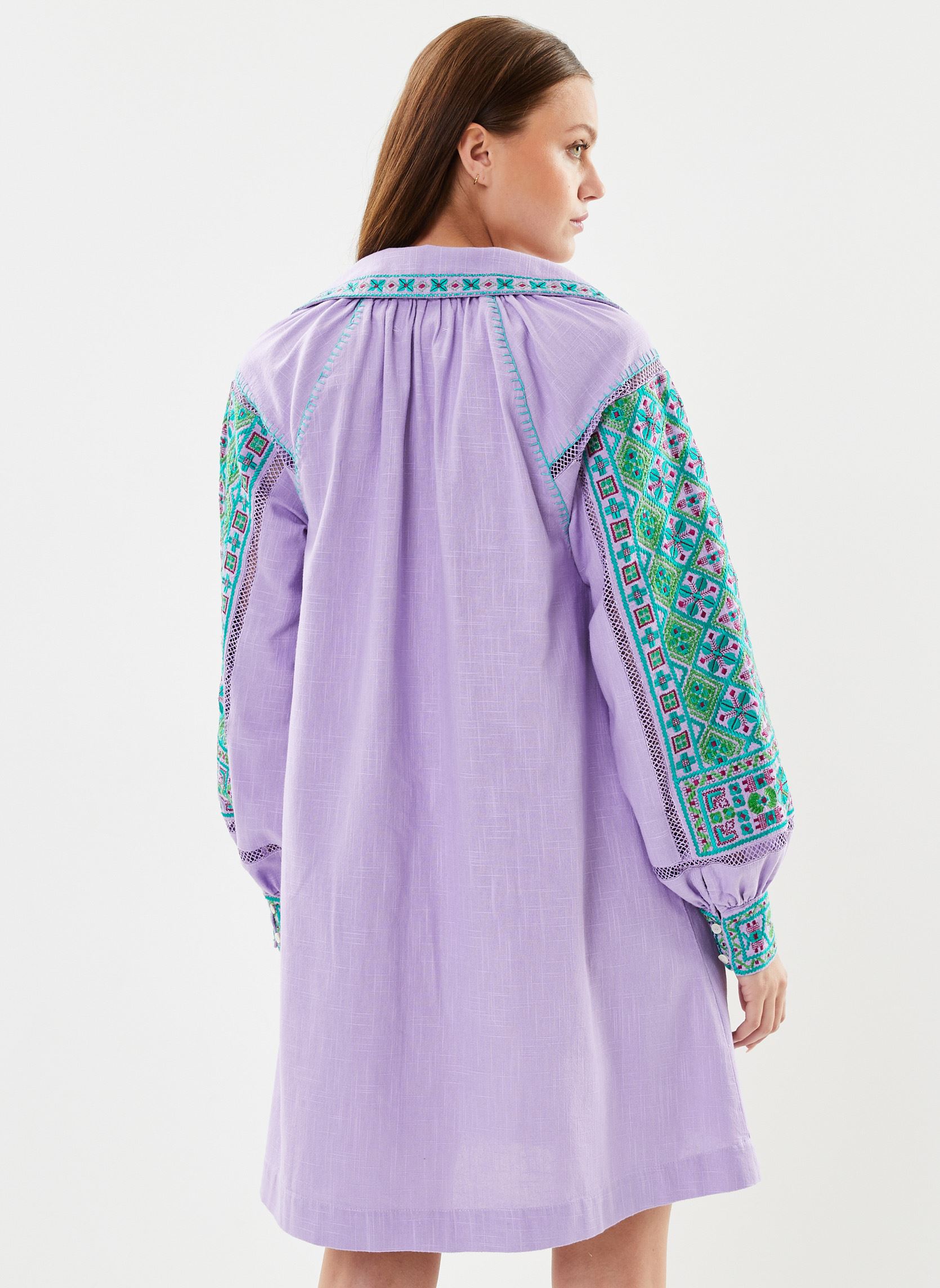 Stella Forest Robes Robe Mini Manches Longues Robe Courte Darcy Femme