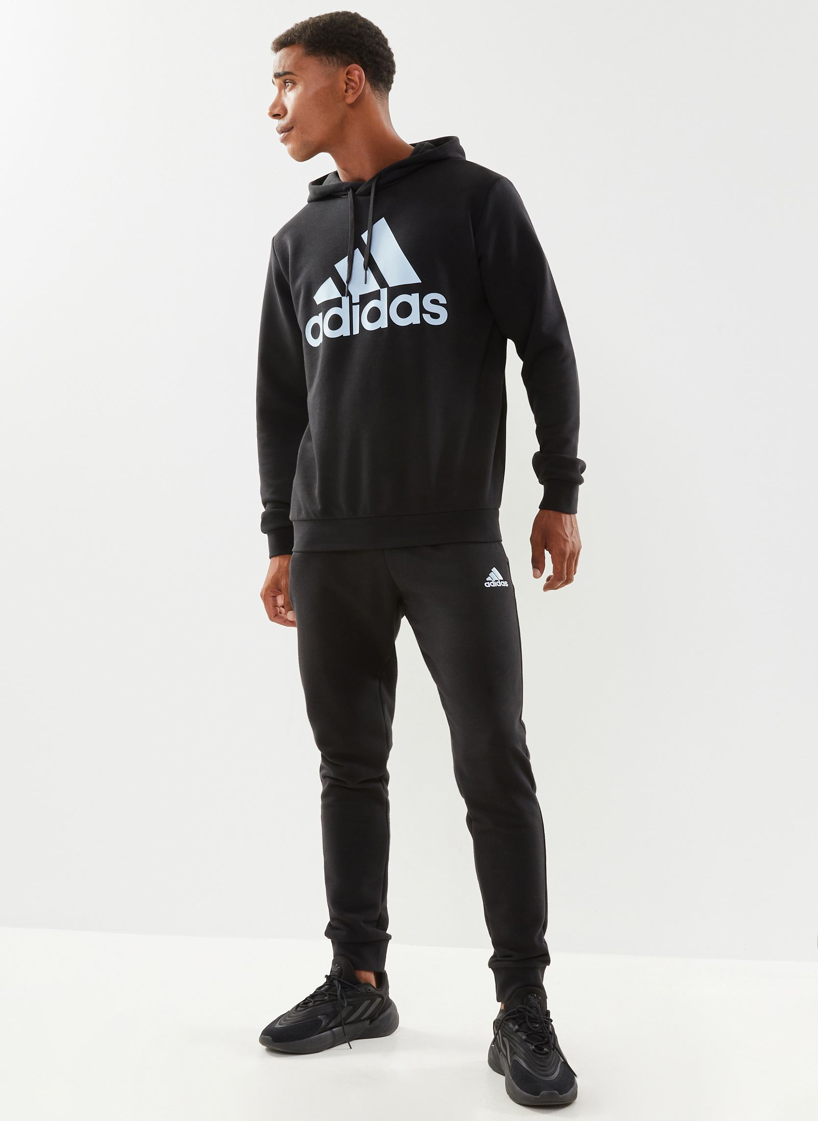 adidas sportswear Felpe con cappuccio M Bl Ft Hd Ts uomo nero online ...