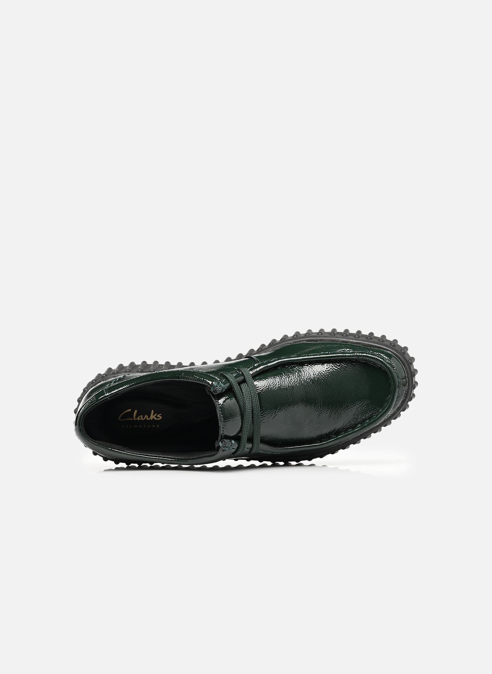 Clarks Derbies Torhill Bee femme vert | Sarenza France