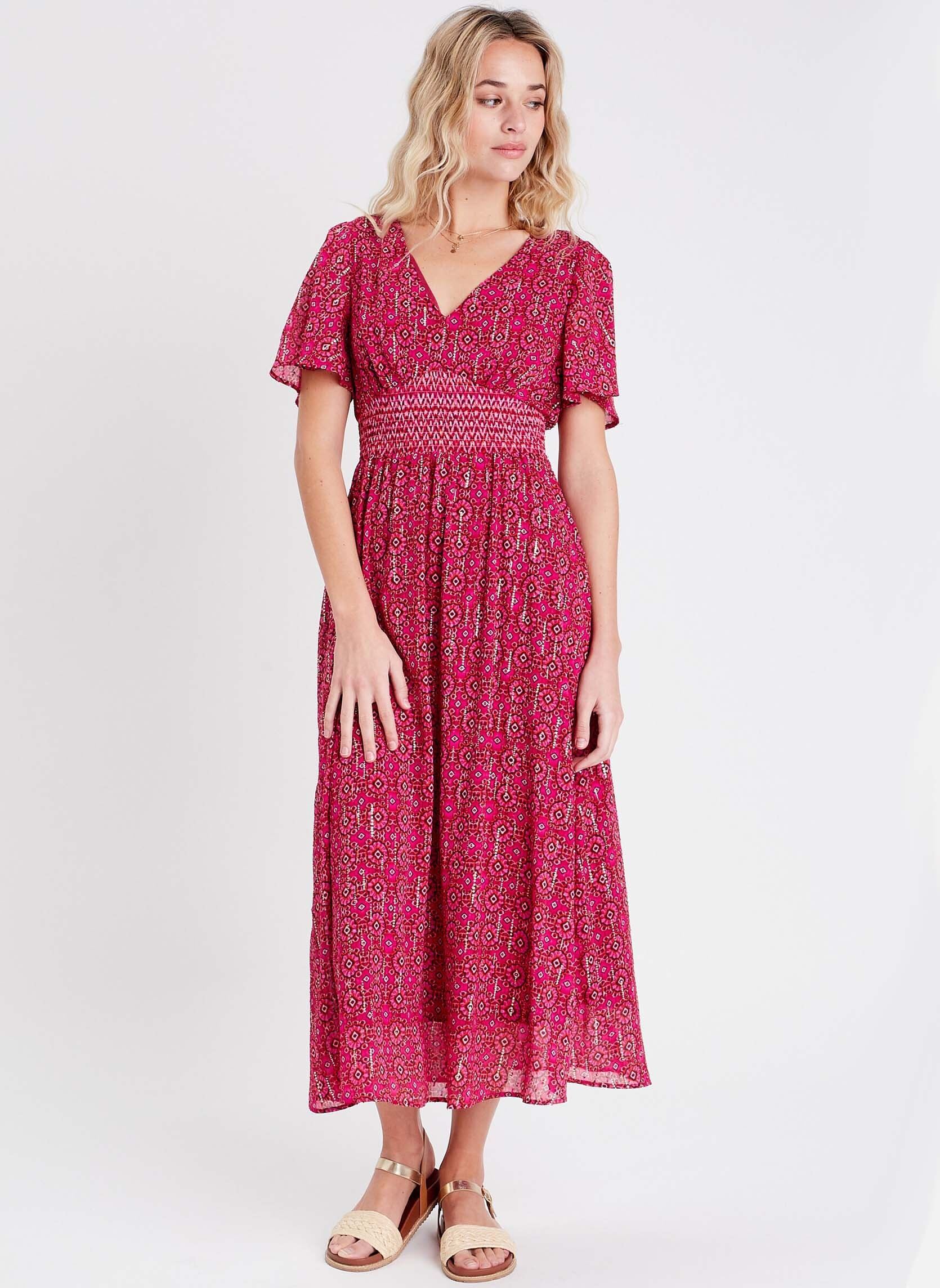 Cache Cache Robes longues Robe maxi - ROLONSUMMER femme rose | Sarenza France
