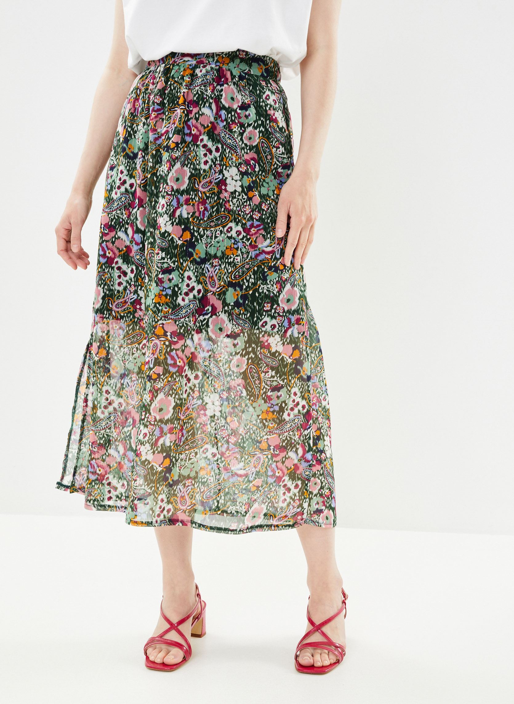 Georgia Rose Jupes longues Jupe - JUSTINES femme vert | Sarenza France