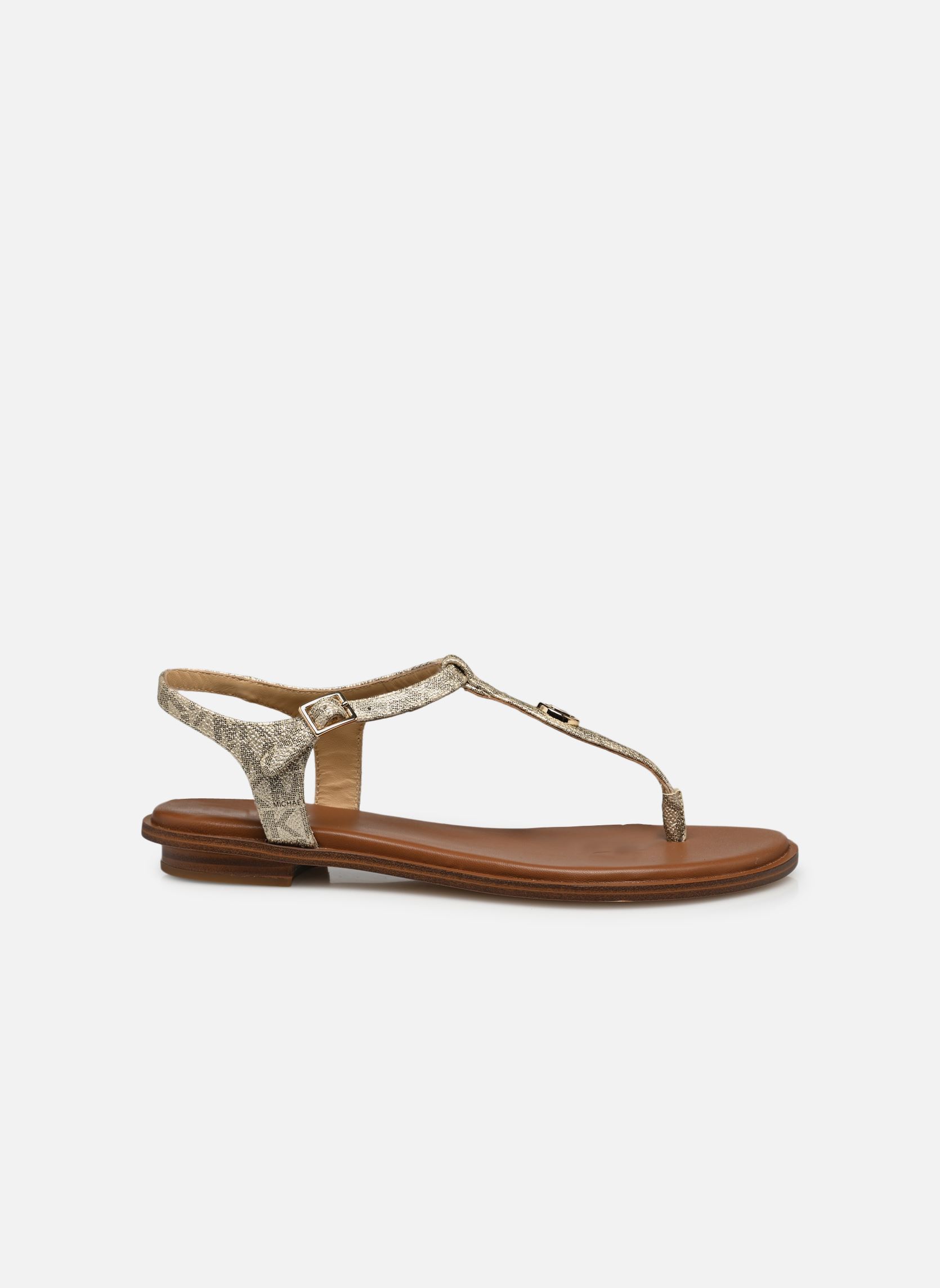 Michael Michael Kors Flache Sandalen MALLORY THONG 2 damen gold/bronze ...