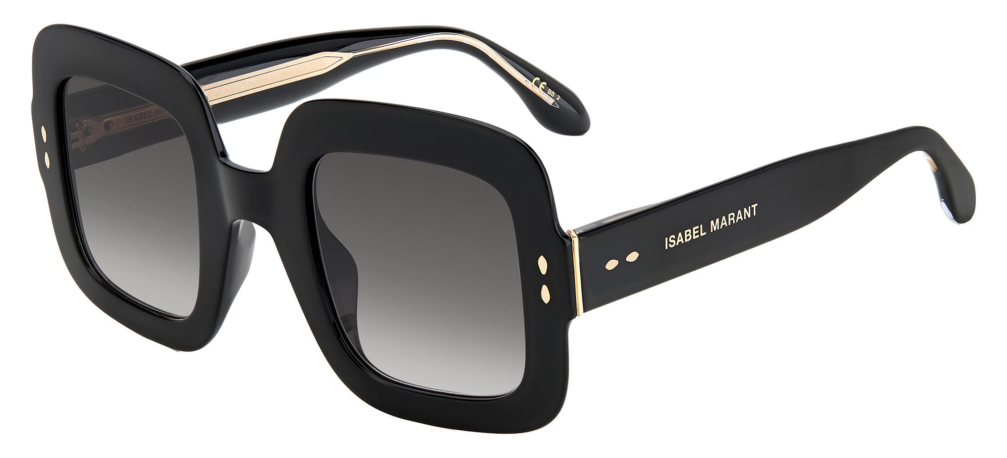 Isabel Marant Lunettes de soleil Lunettes de Soleil IM 0074/G/S Black ...