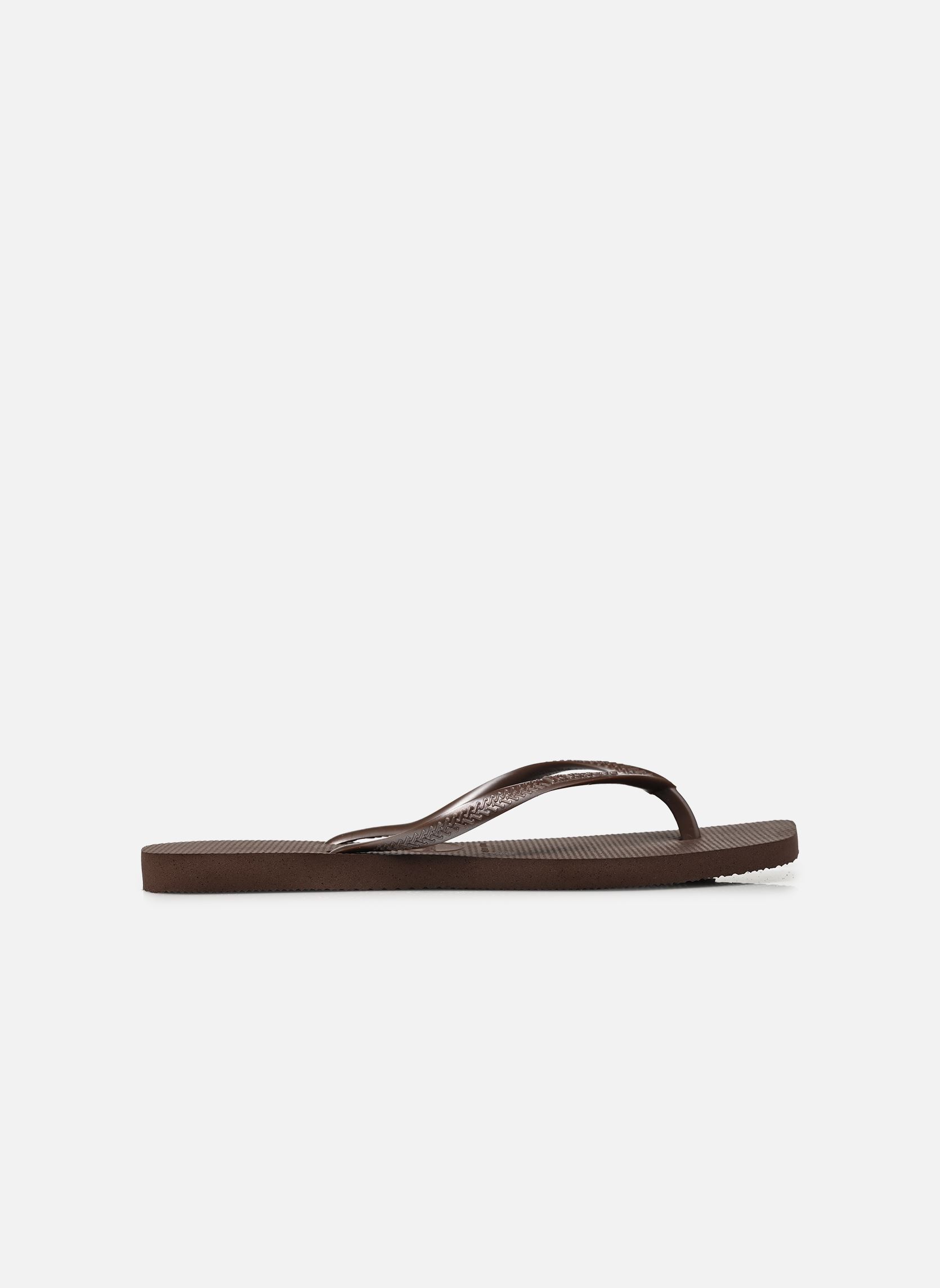 Bestel Havaianas Slippers Hav. Slim Square dames bruin | Sarenza België