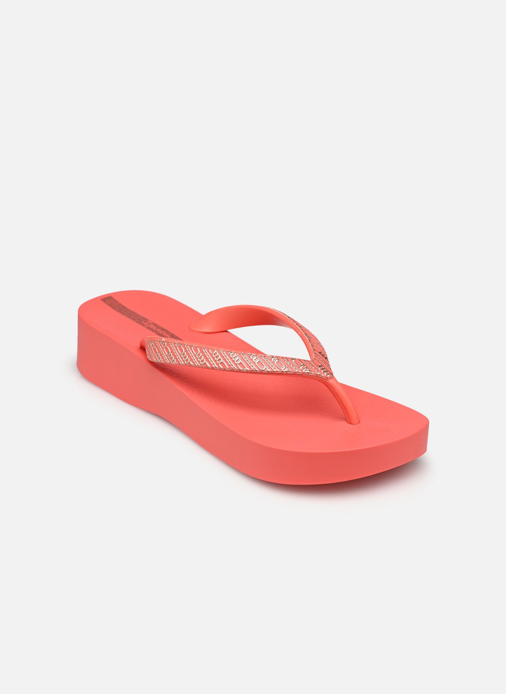 Ipanema Tongs Tongs - Ipanema Mesh VIII Plat Fem femme rouge | Sarenza ...
