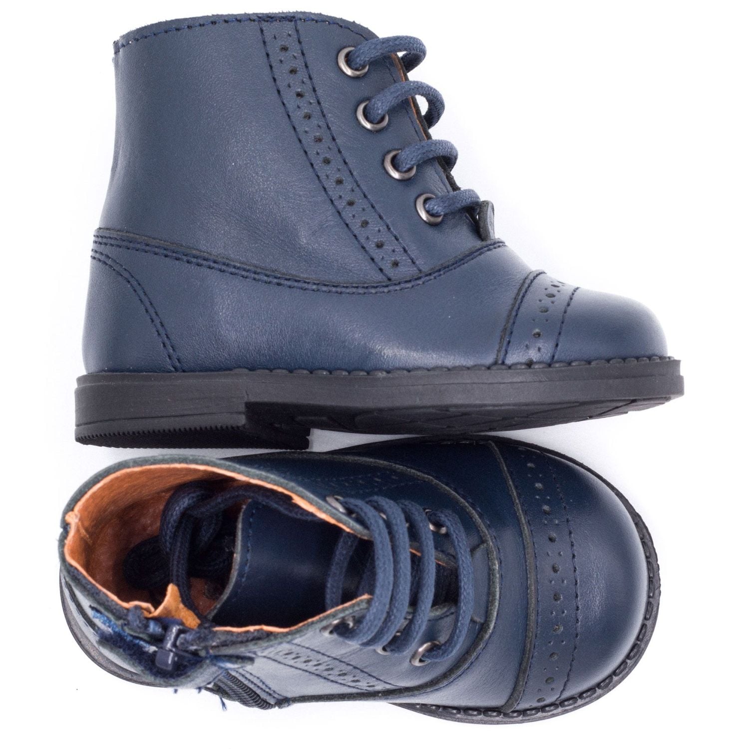 Boni & Sidonie Bottines Botte & boots bebe BONI ROMARIC Bleu Marine ...