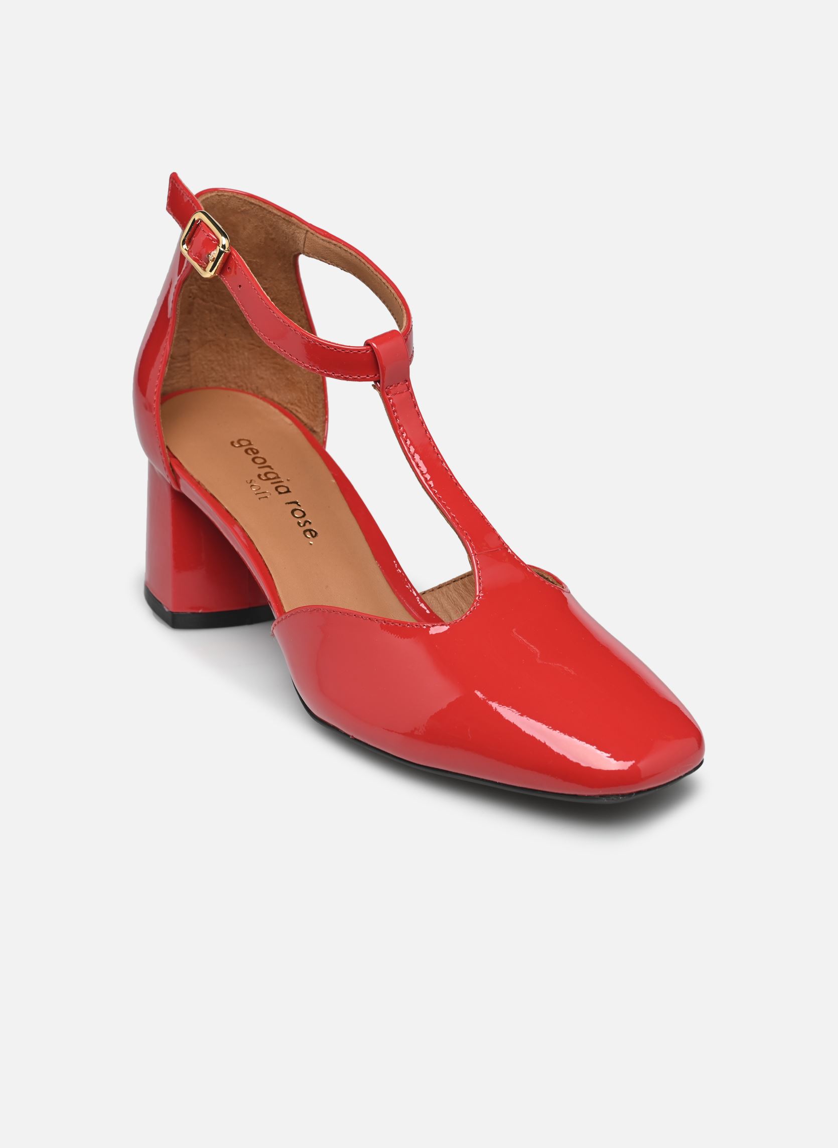 Georgia Rose Soft Escarpins à brides Escarpins - Grel femme rouge ...