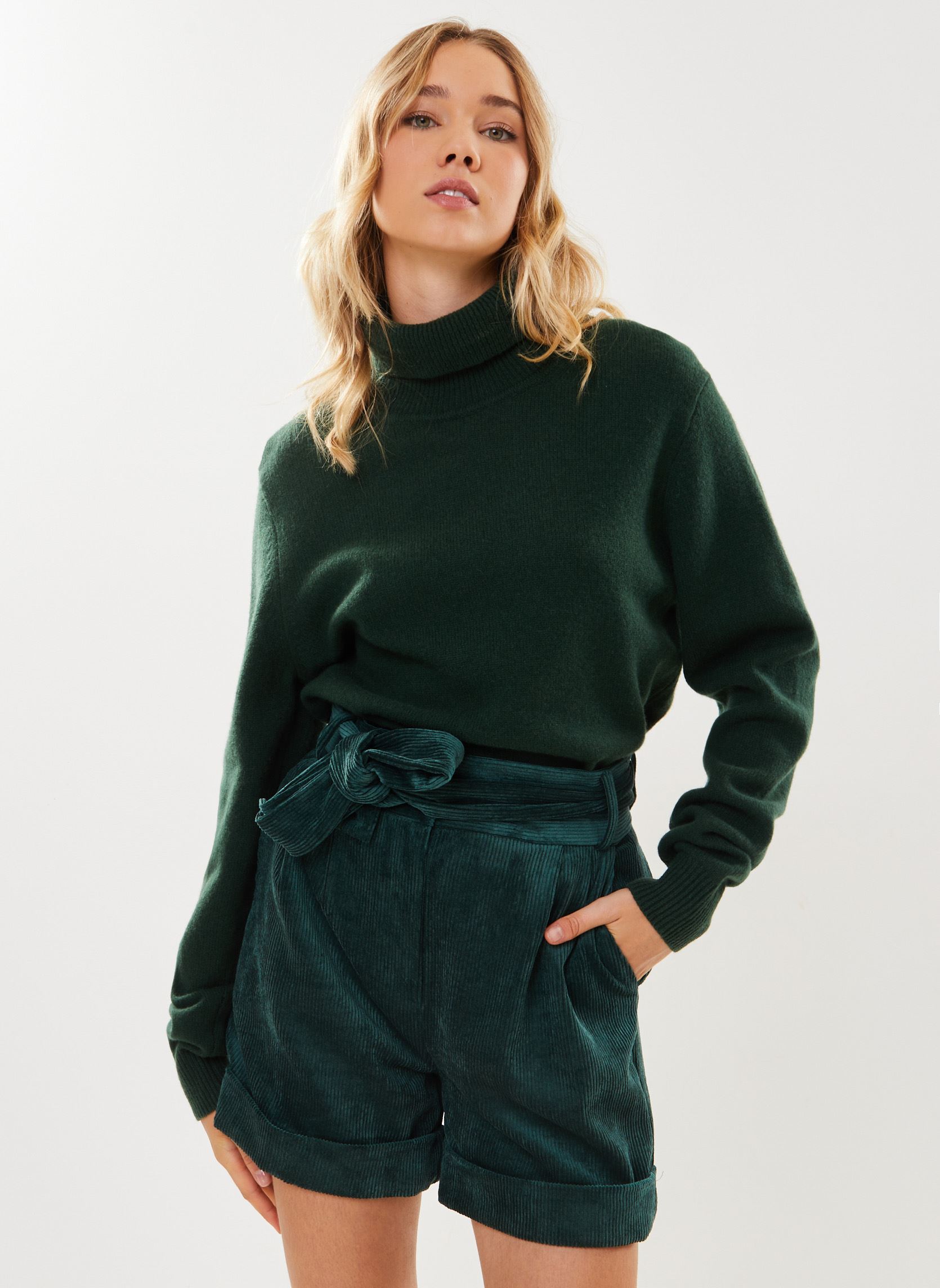 La Fée Maraboutée Shorts Short - FG-SH-TAROLI-V femme vert | Sarenza France