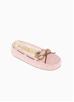 Minnetonka Mocassins CALLY Rose poudre (Rose) - Mocassins chez Sarenza ...