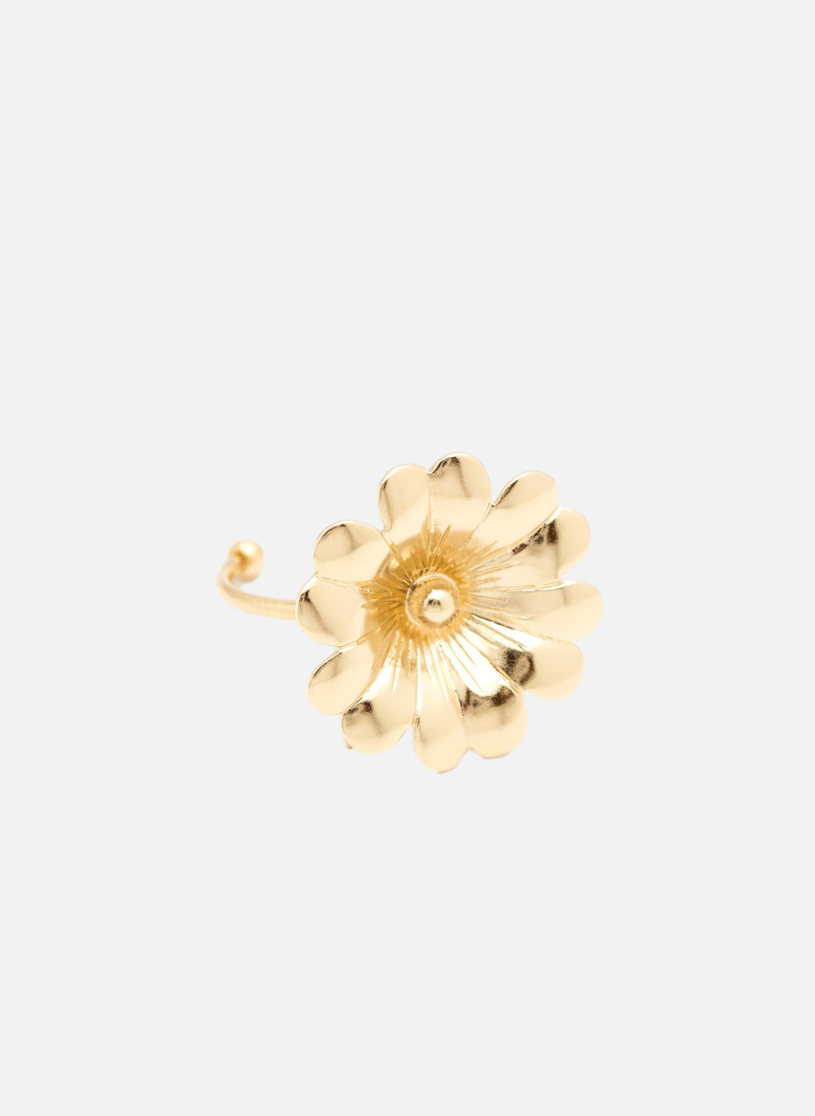Monsieur Simone Bagues Maxi Bague Théia Or Fleur femme or | Sarenza France