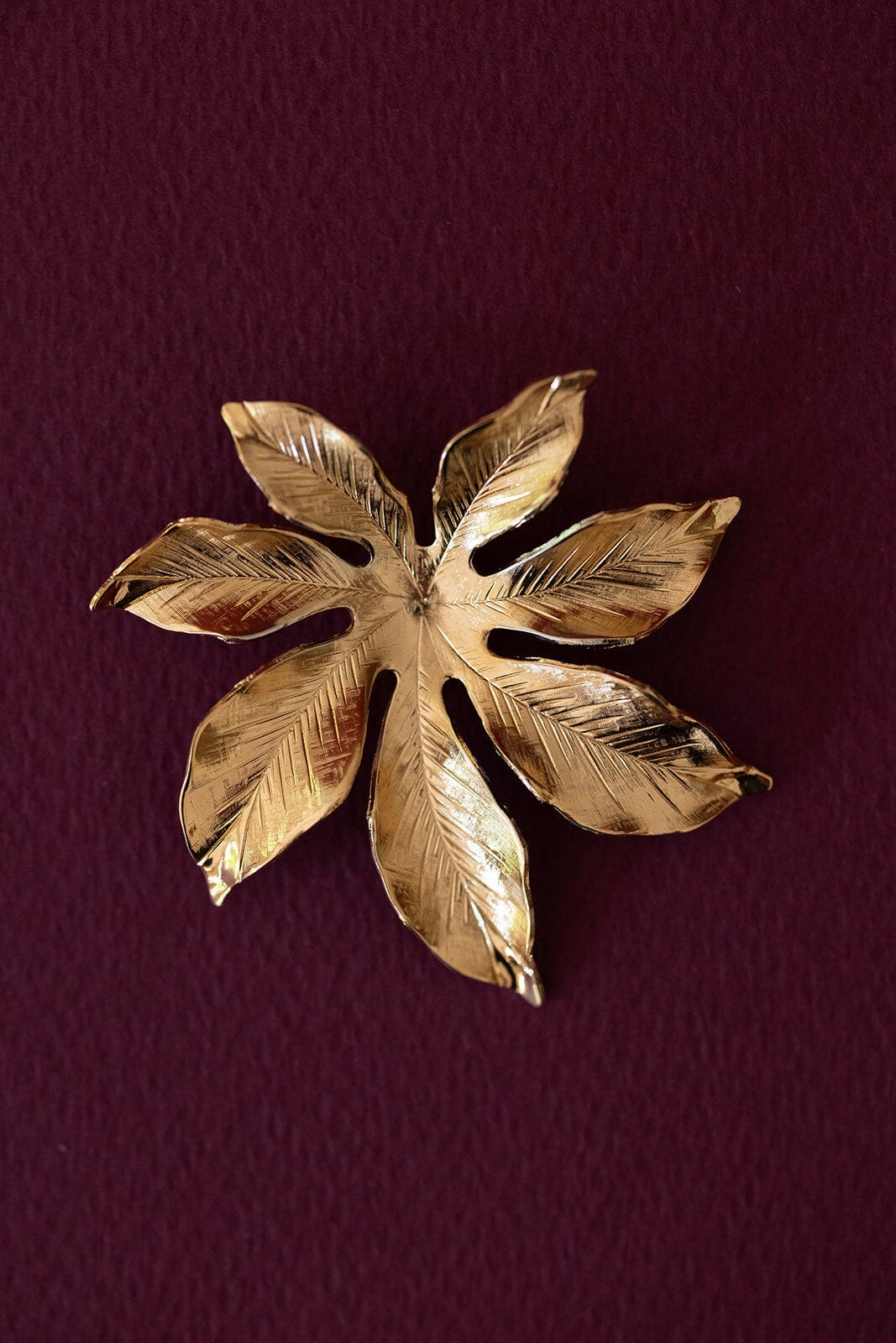 Monsieur Simone Broches broche fleur doré à l'or fin - CHLORIS femme or ...