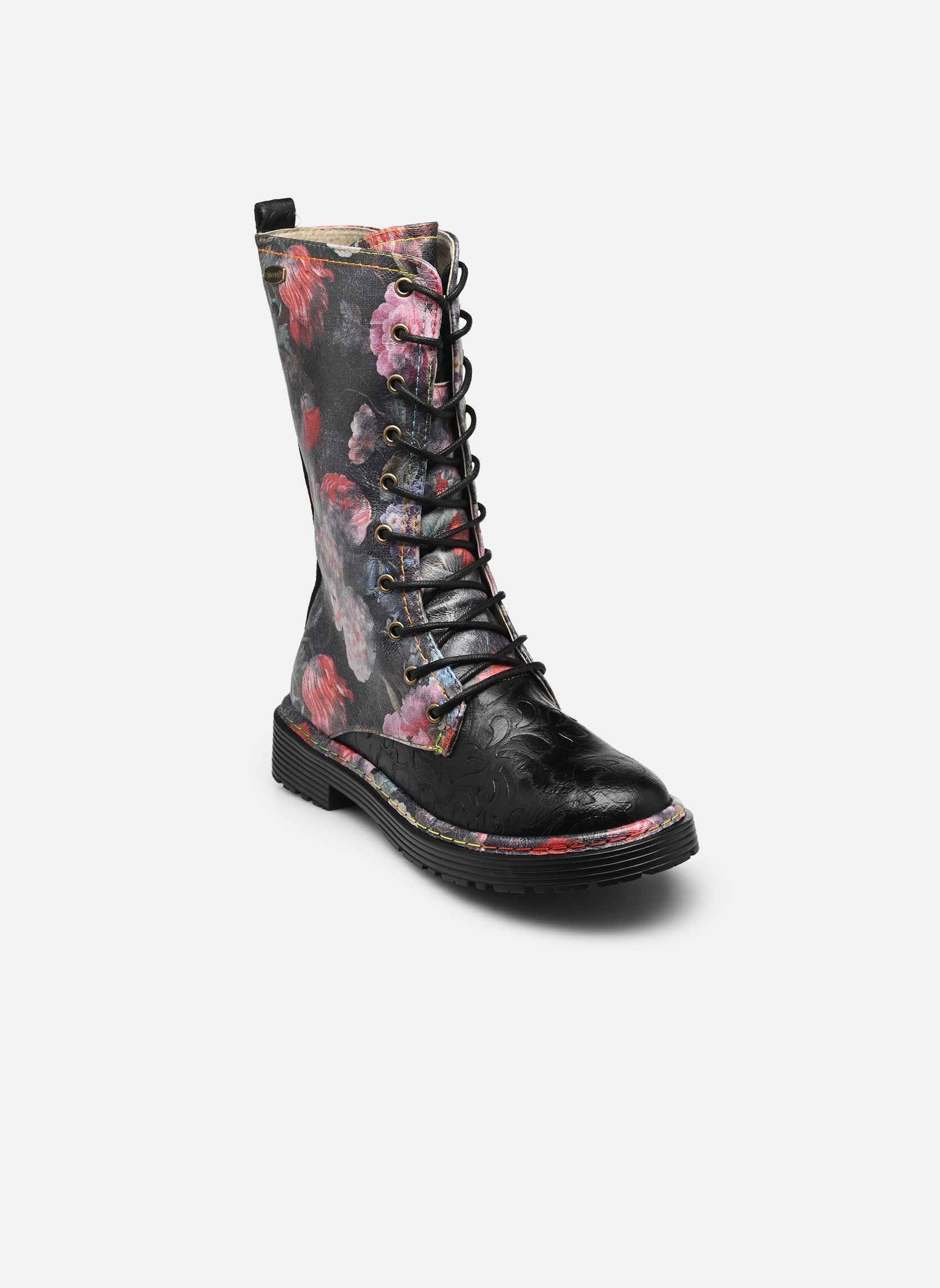 Laura Vita Bottes Incaso 18 femme bleu | Sarenza France