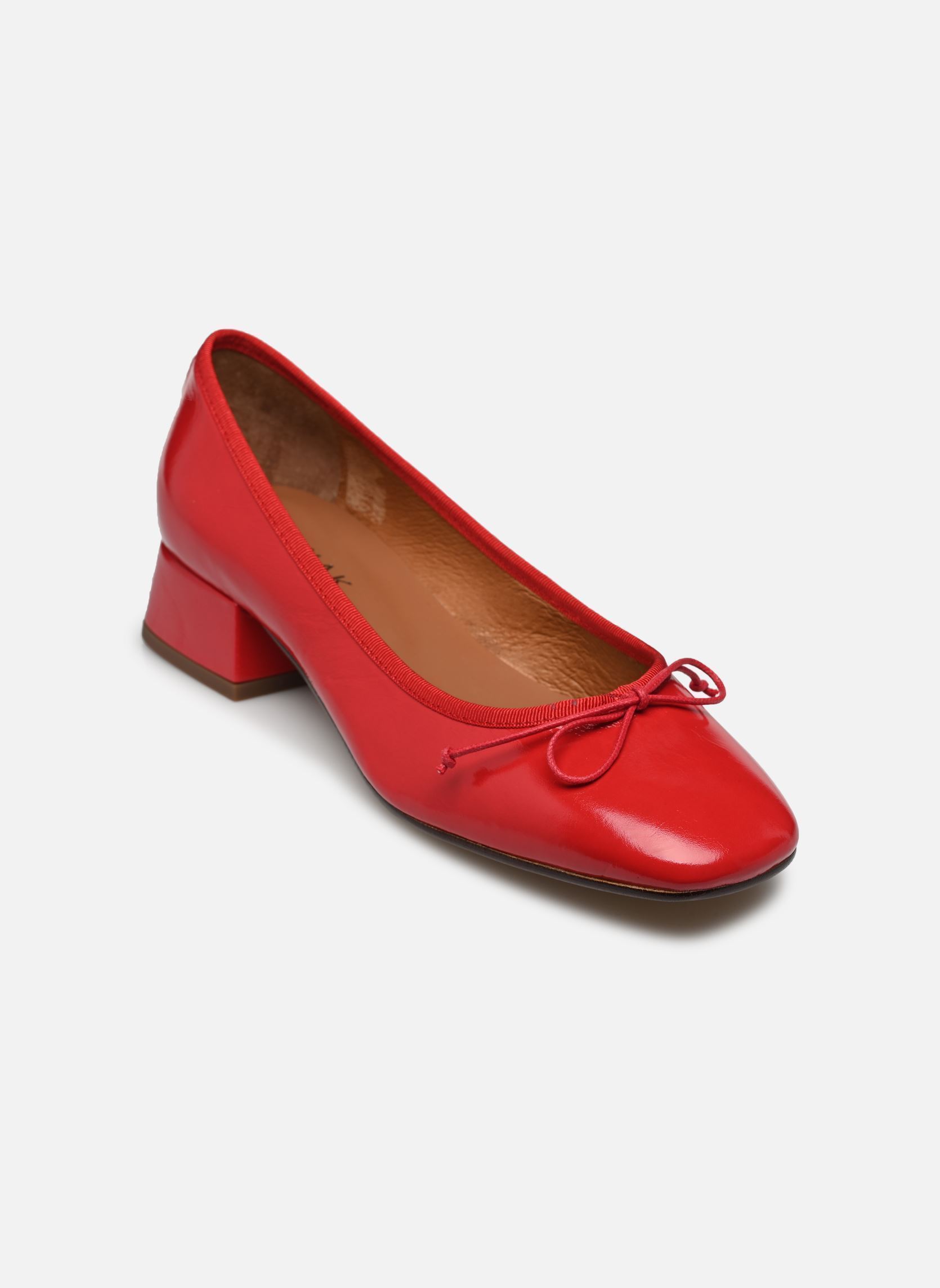 Jonak Ballerines classiques DYBIL femme rouge | Sarenza France