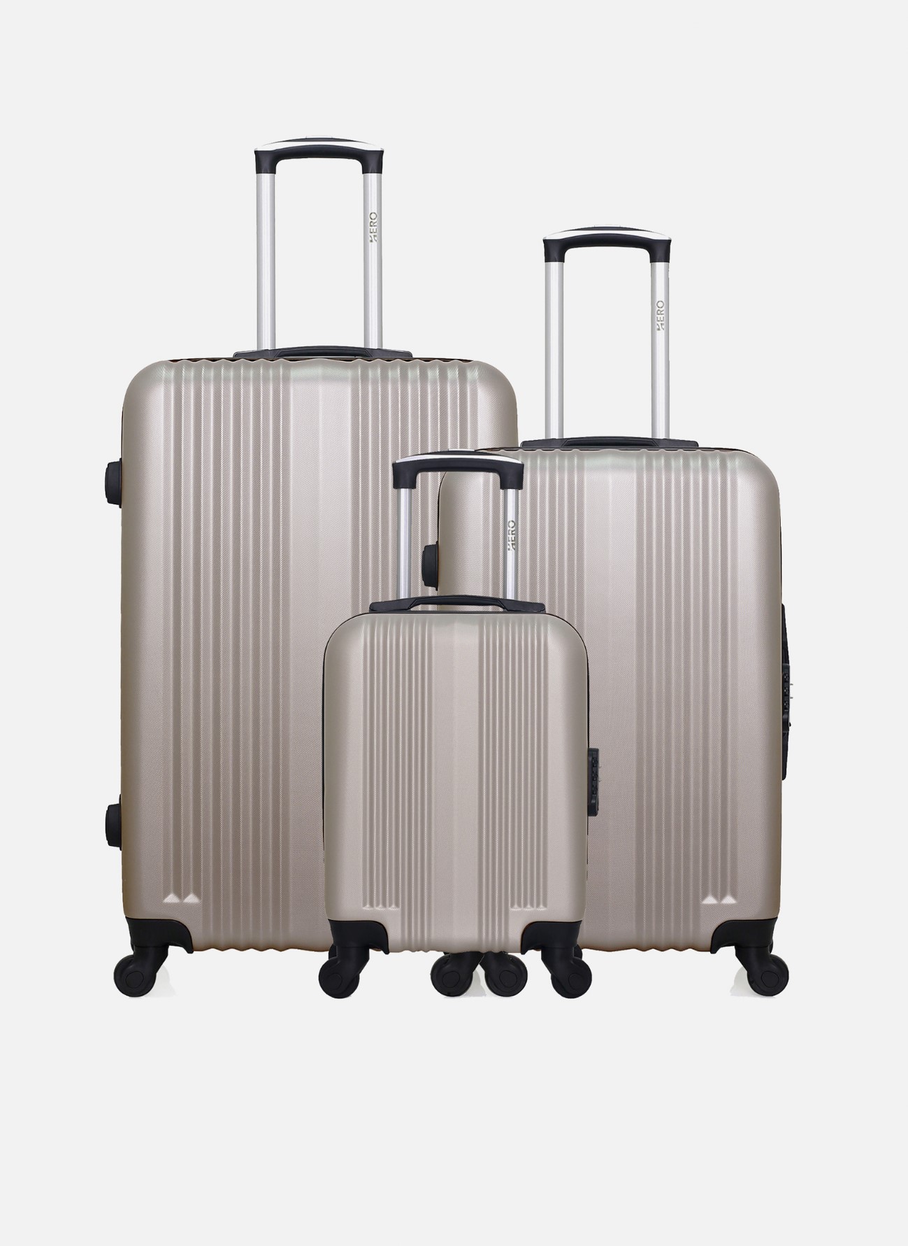 Hero Set valise Bagagerie - LIPARI - Beige femme beige | Sarenza France