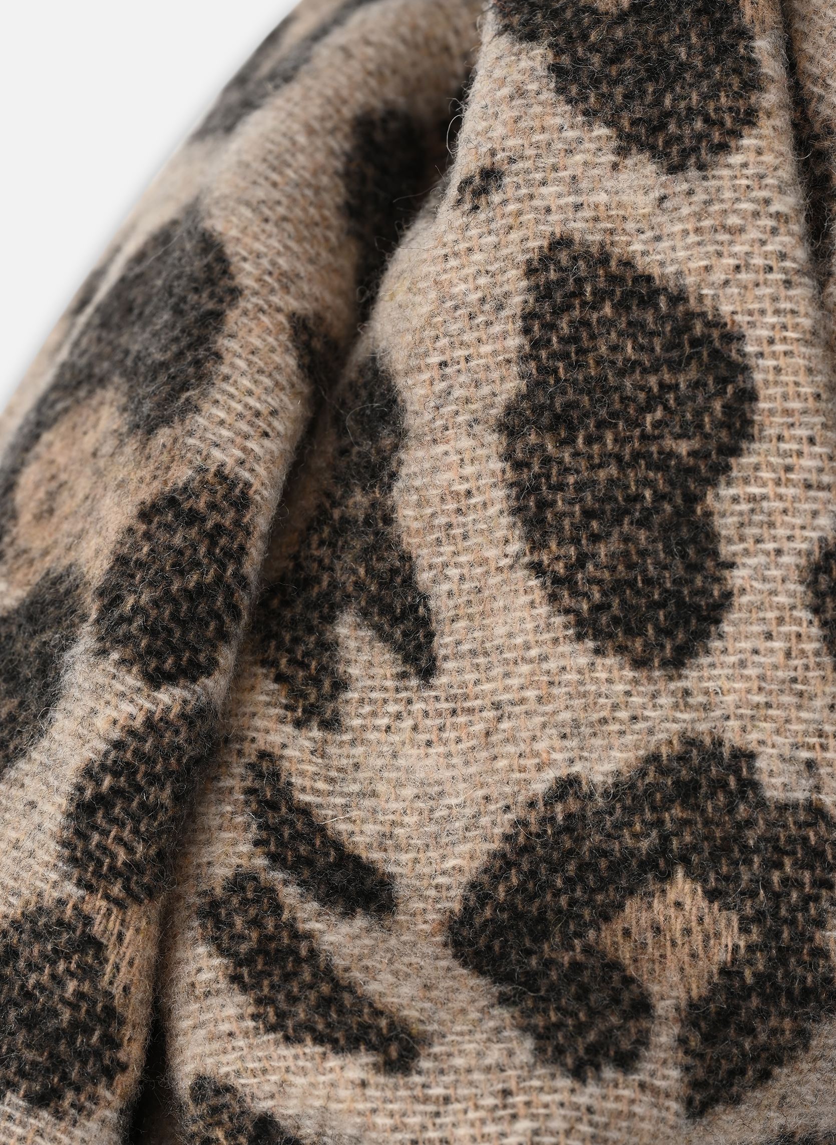 Pieces Echarpes Echarpe - PCJIRA WOOL SCARF NOOS femme marron | Sarenza ...