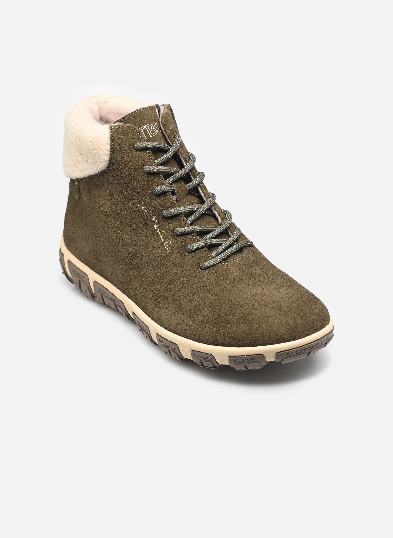 TBS Baskets Janissa femme vert | Sarenza France