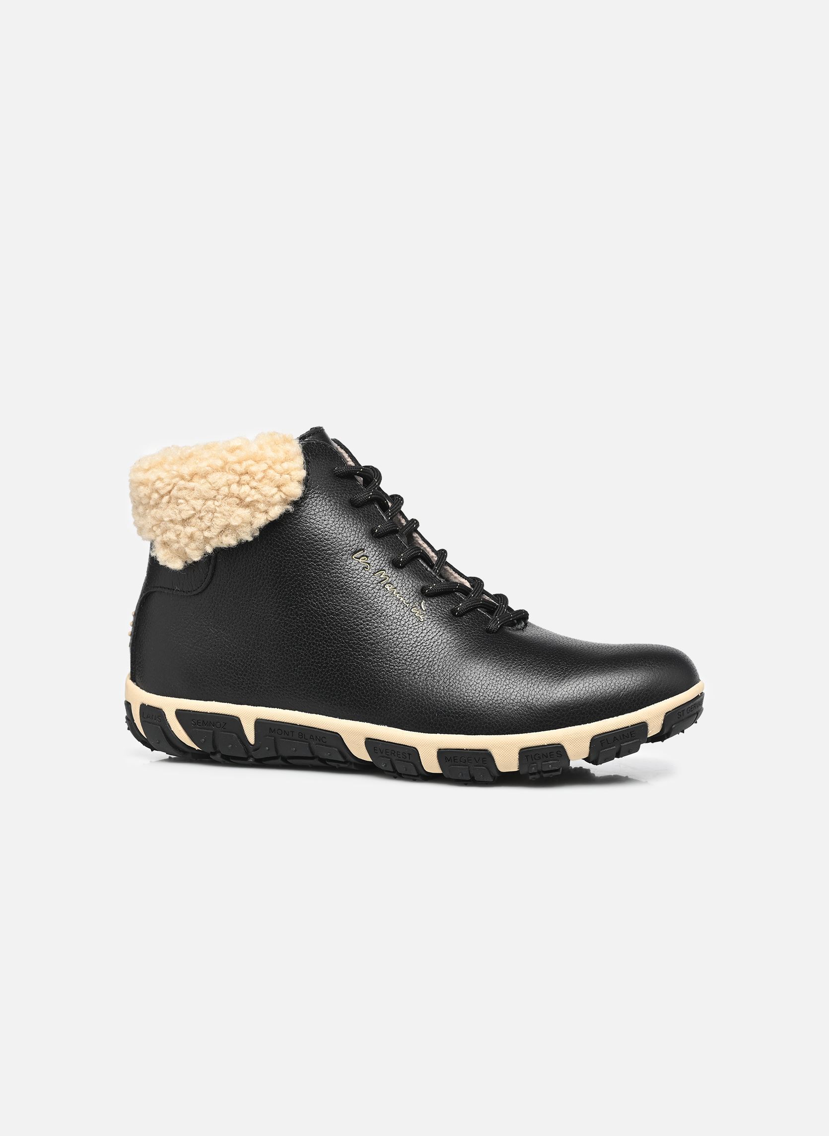 TBS Baskets montantes Janissa femme noir | Sarenza France