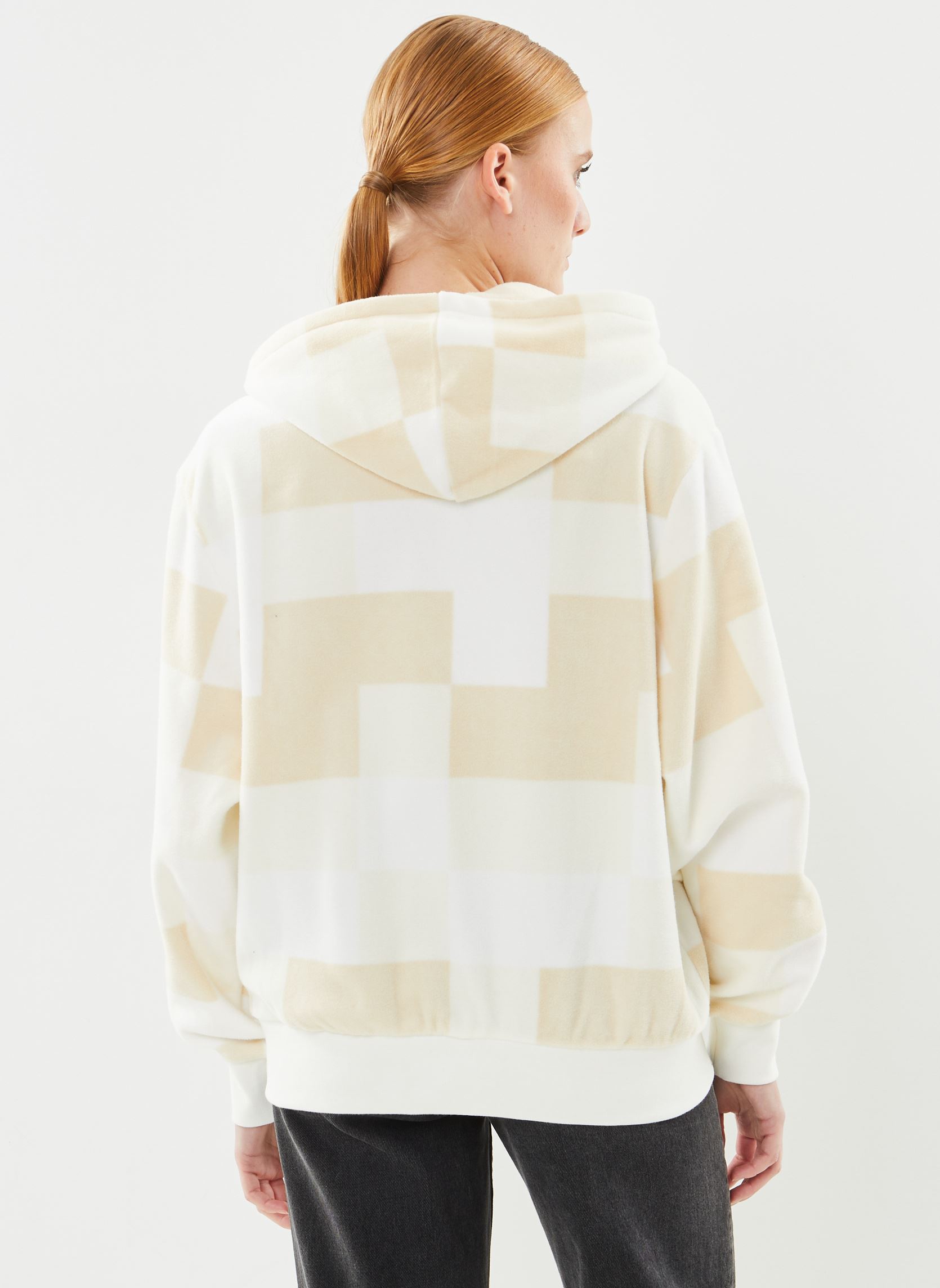 Vans Sweats à capuche Hoodie - WINTER CHECKER BLOUSSANT HOODIE femme ...
