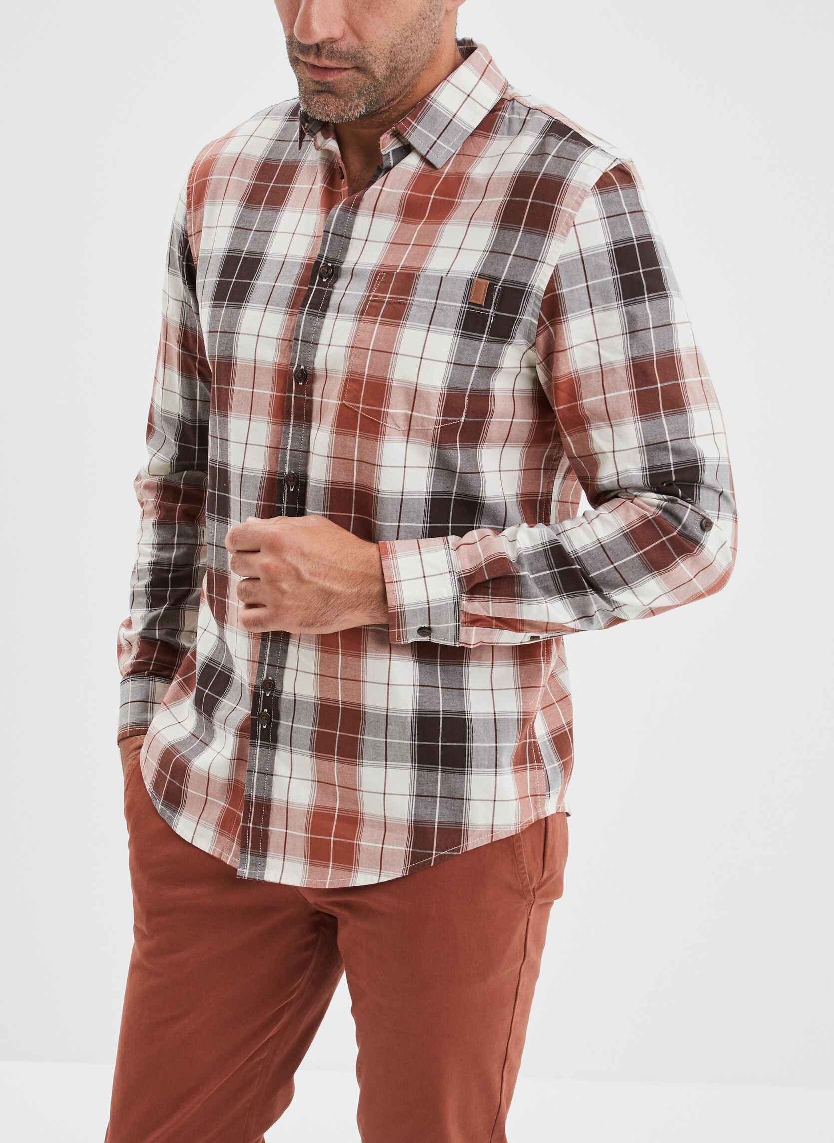 CREEKS Chemises Chemise - CRE1COLORADO homme marron | Sarenza France