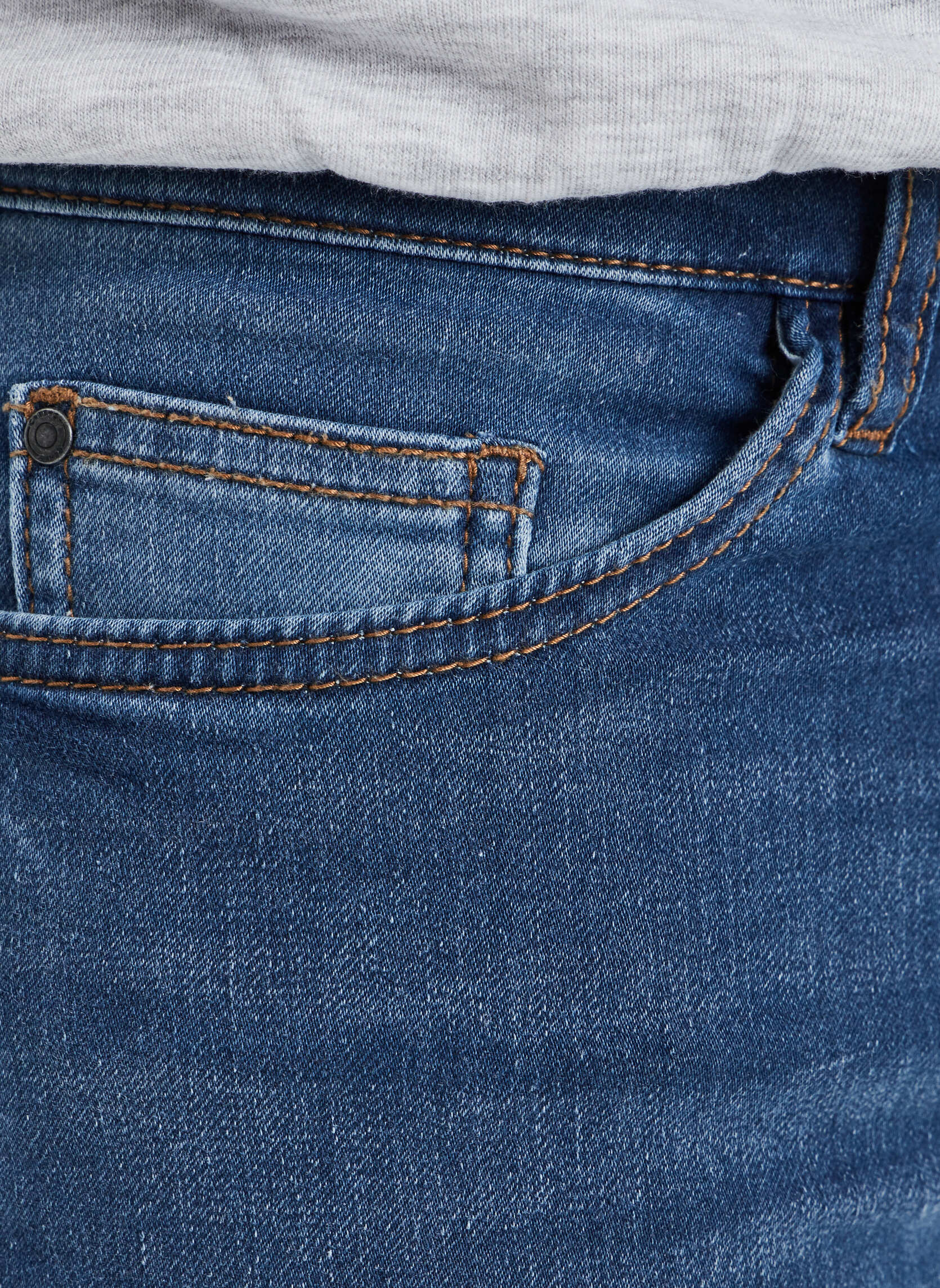 CREEKS Jeans droit CRE1_REGUL_KNIT homme bleu | Sarenza France