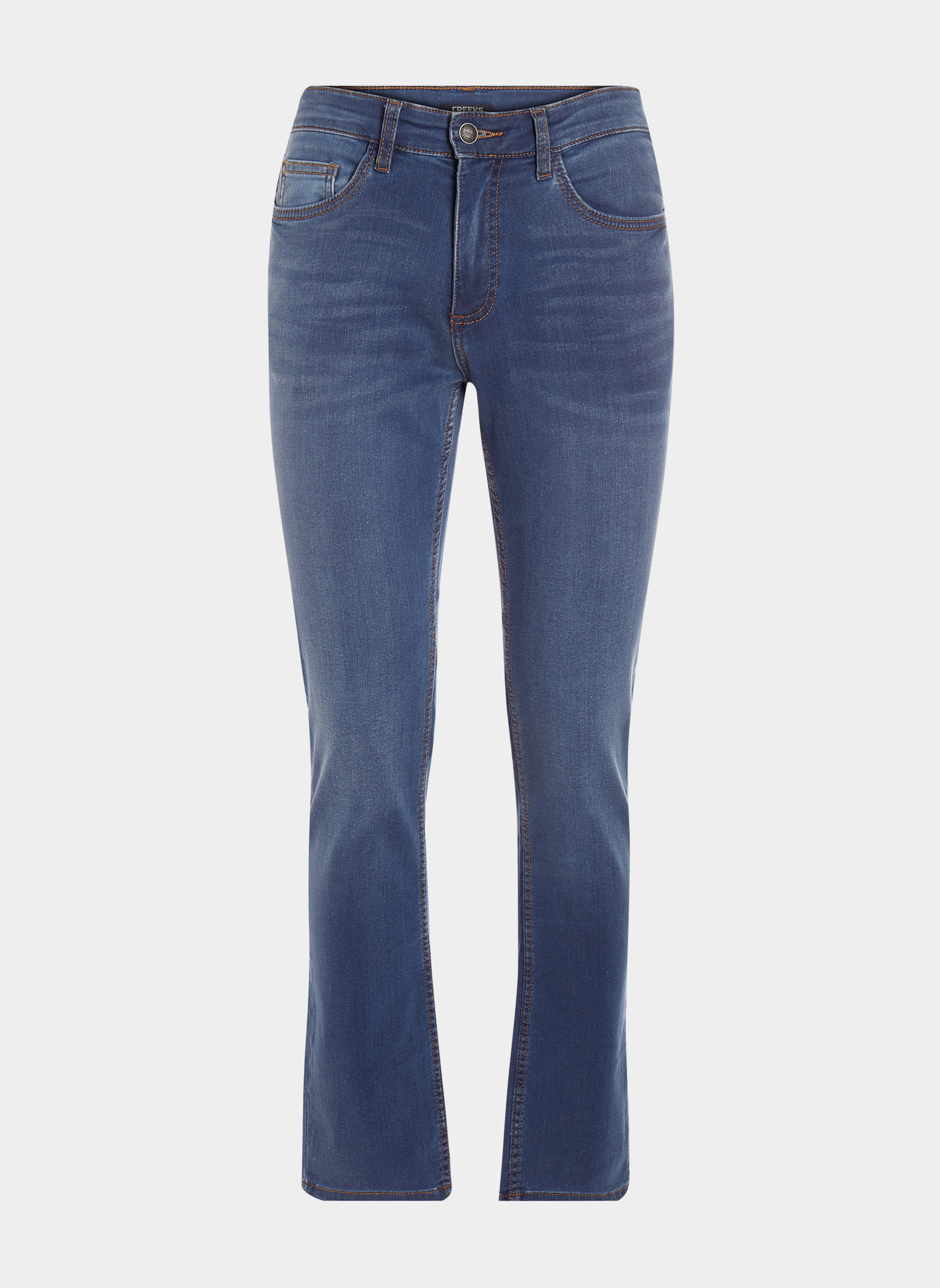 CREEKS Jeans droit CRE1_REGUL_KNIT homme bleu | Sarenza France