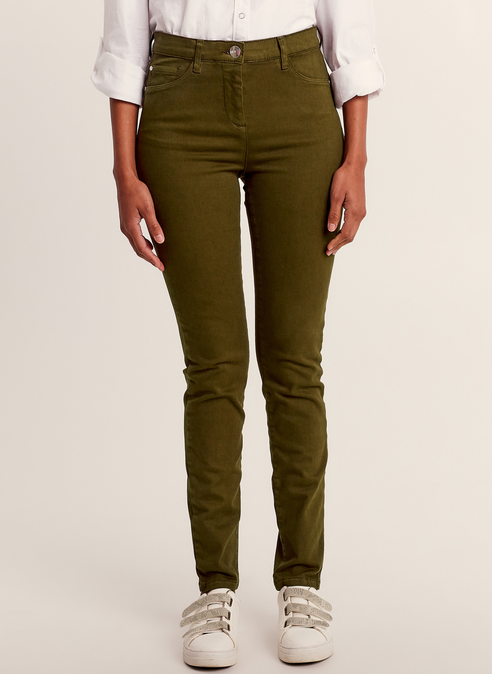 Bréal Jeans droit Jeans ajustés - PESIZE femme vert | Sarenza France