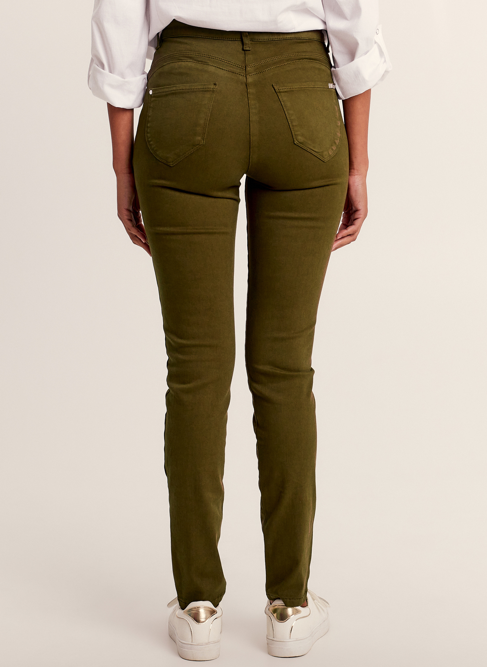 Bréal Jeans droit Jeans ajustés - PESIZE femme vert | Sarenza France