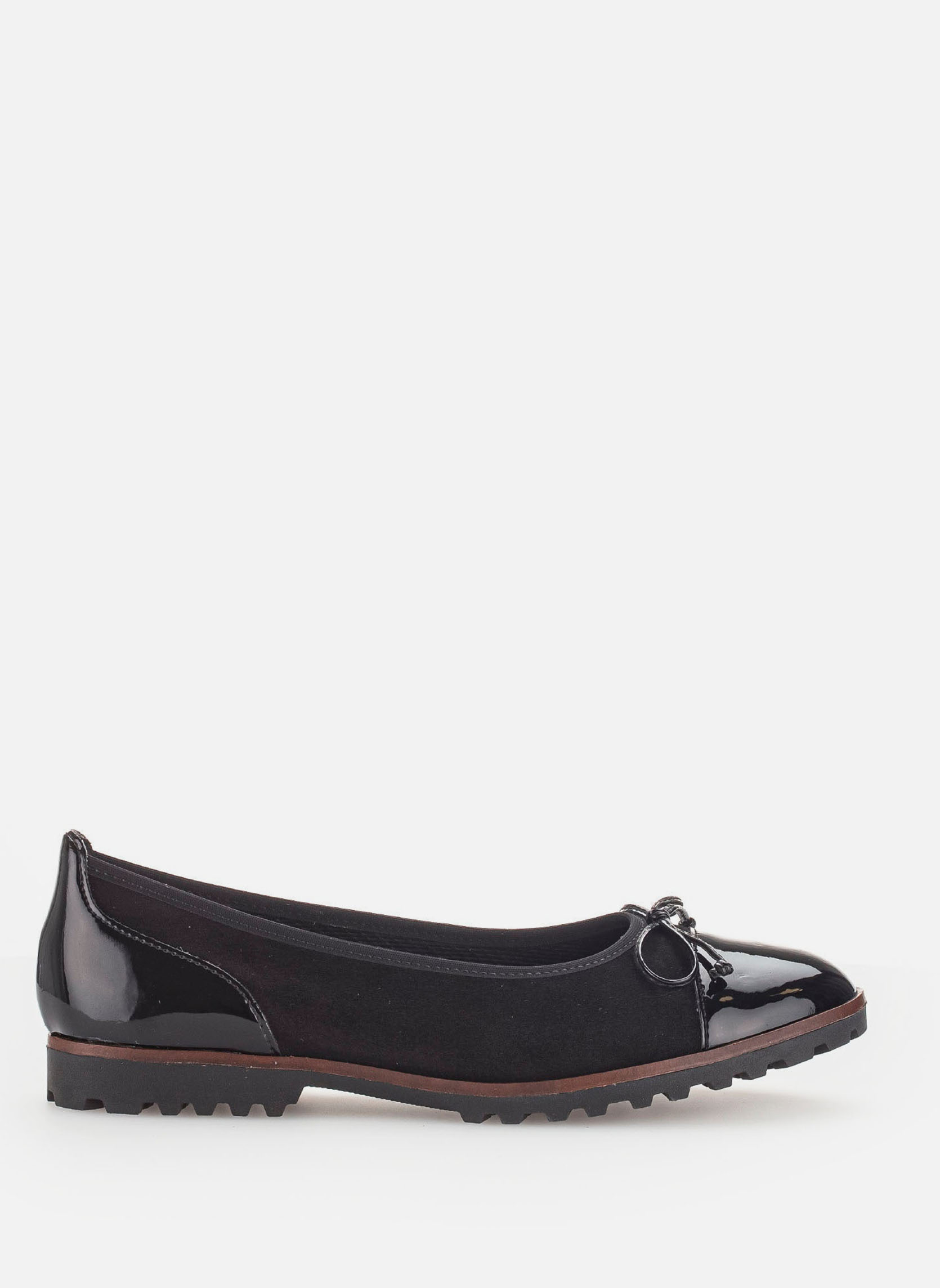 Gabor Ballerines classiques Ballerines noires en combinaison cuirs ...