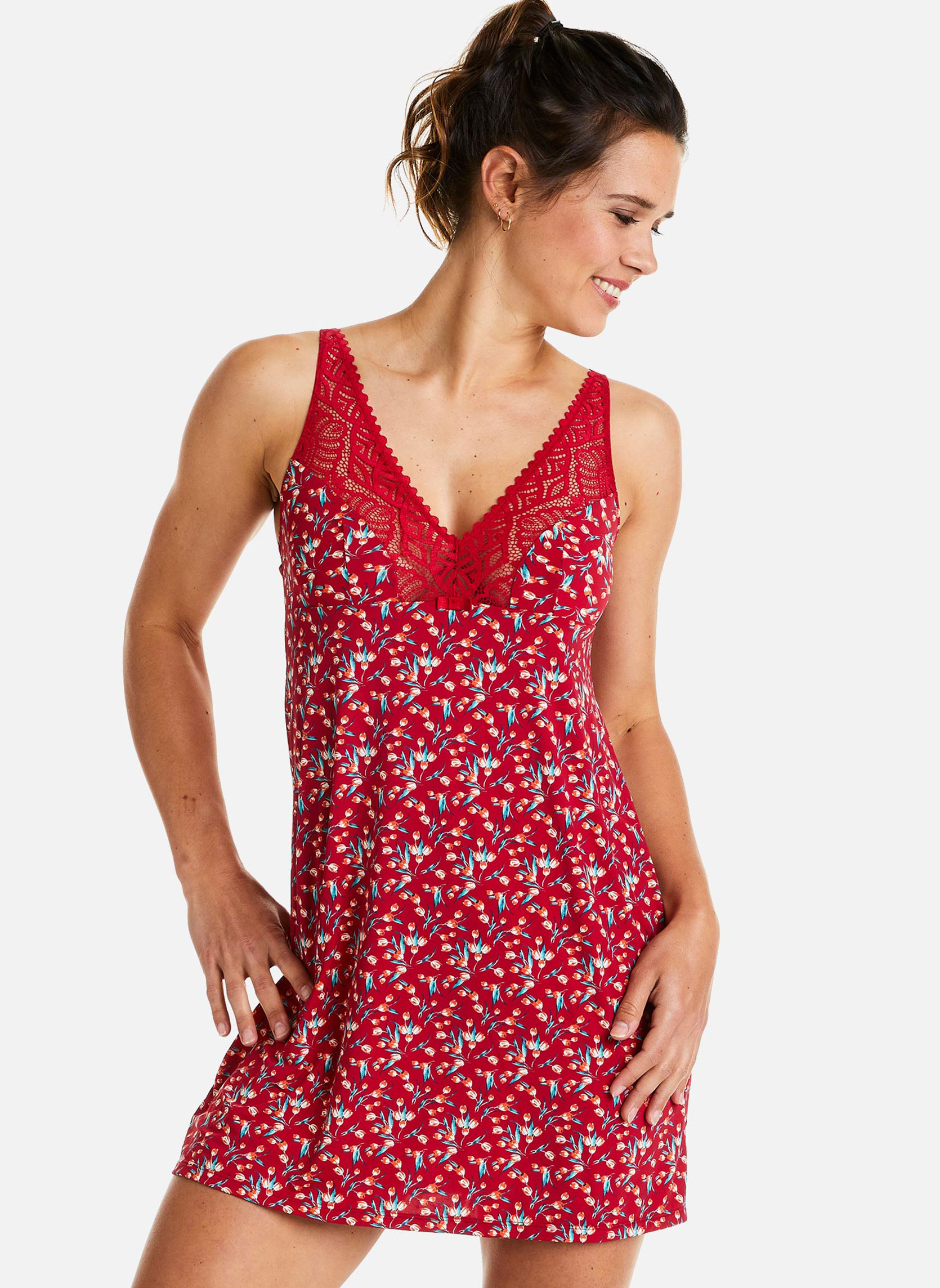Pomm'Poire Nuisettes Nuisette rouge Paprika femme rouge | Sarenza France