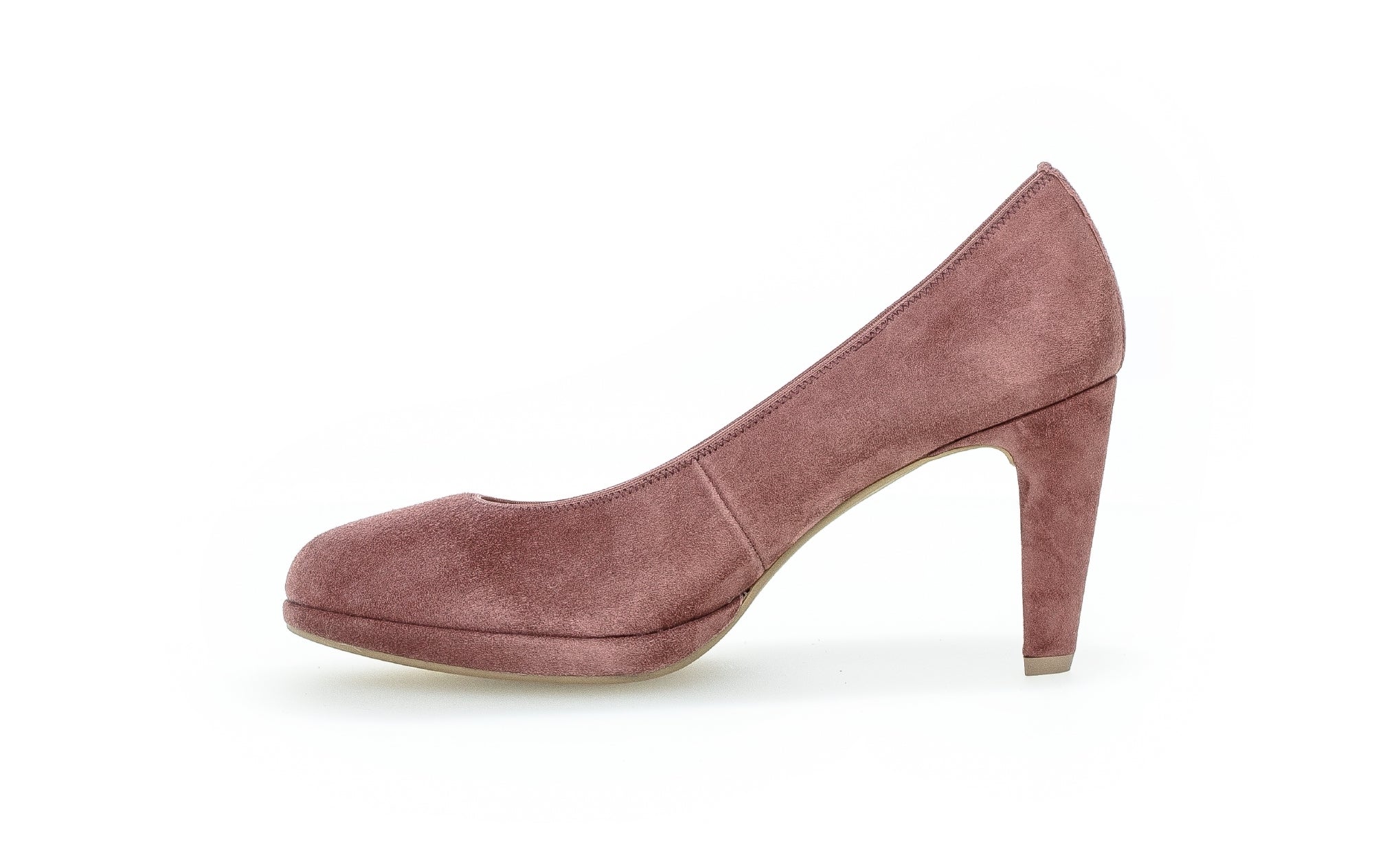 Gabor Escarpins Escarpins roses en daim femme rose | Sarenza France