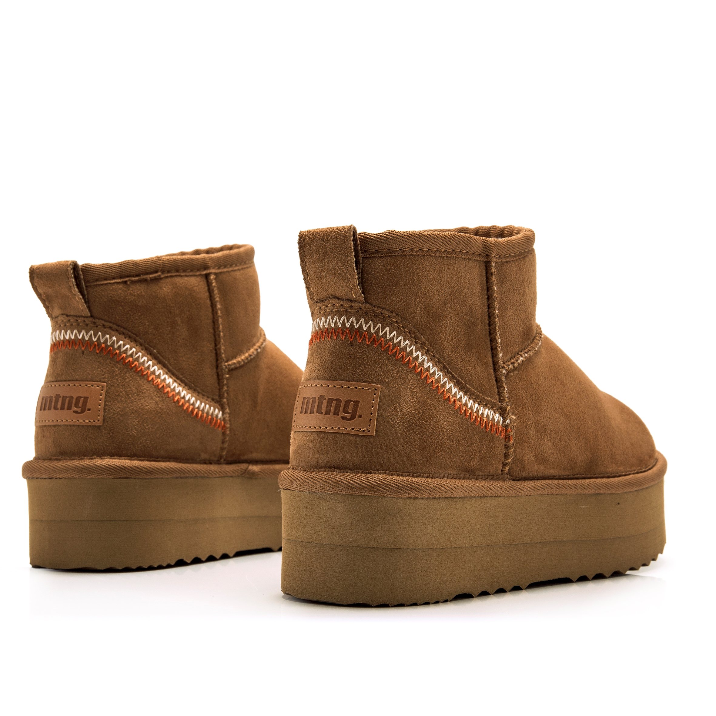 MTNG Bottines et boots Bottines plates Femme MTNG NIVIA marron 61453 ...