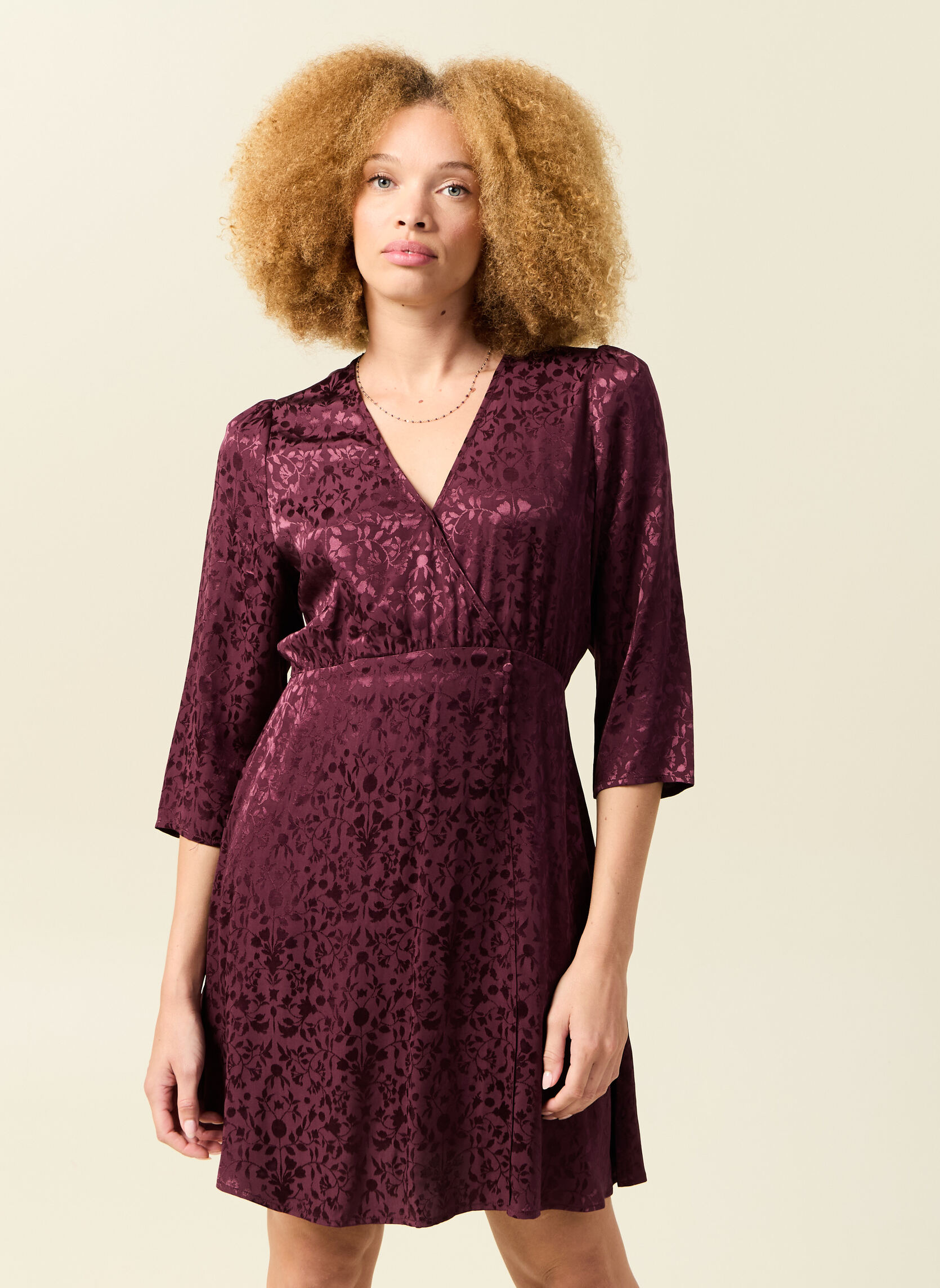 Bonobo Robes Robes courtes - GLAMJAROCF femme violet | Sarenza France