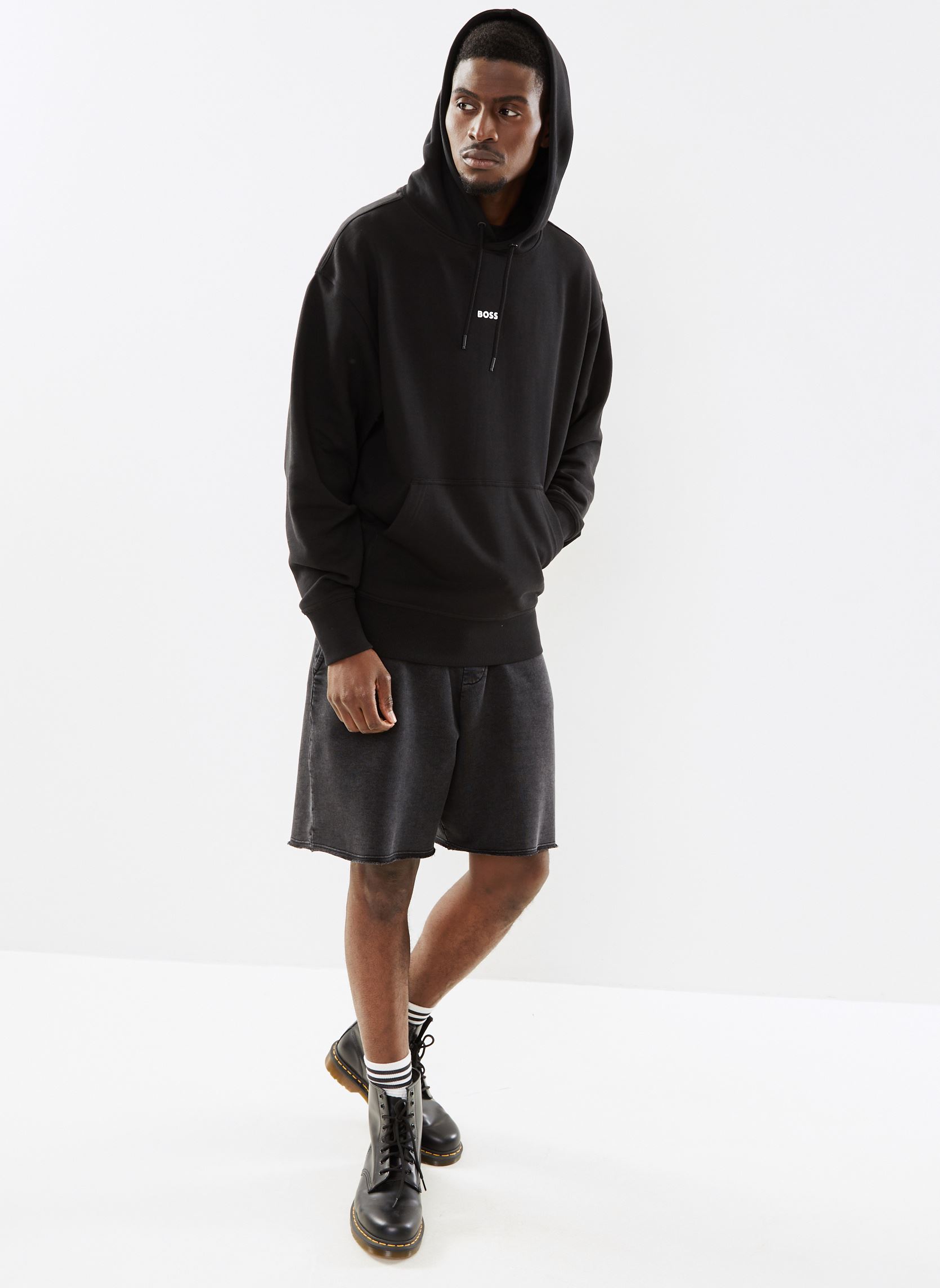 BOSS Sweats à capuche WeSmallhood homme noir | Sarenza France