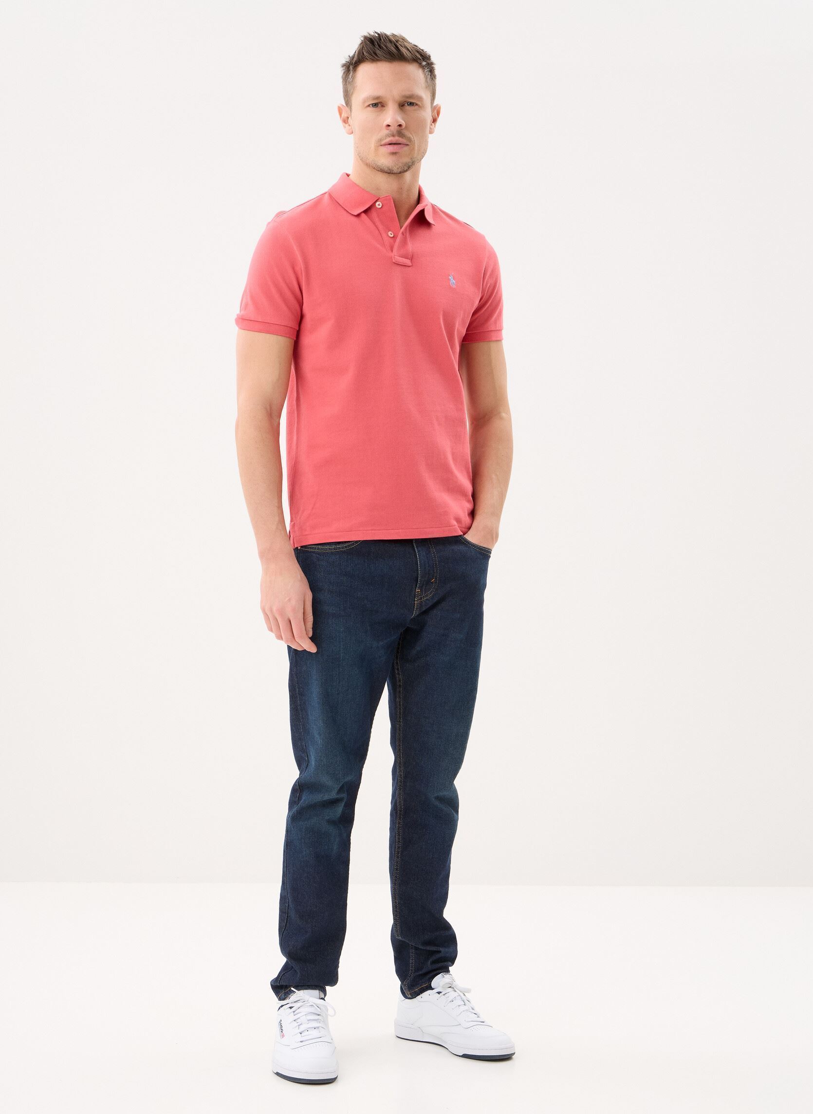 Polo Ralph Lauren Polos manches courtes Polo coupe ajustée en piqué ...