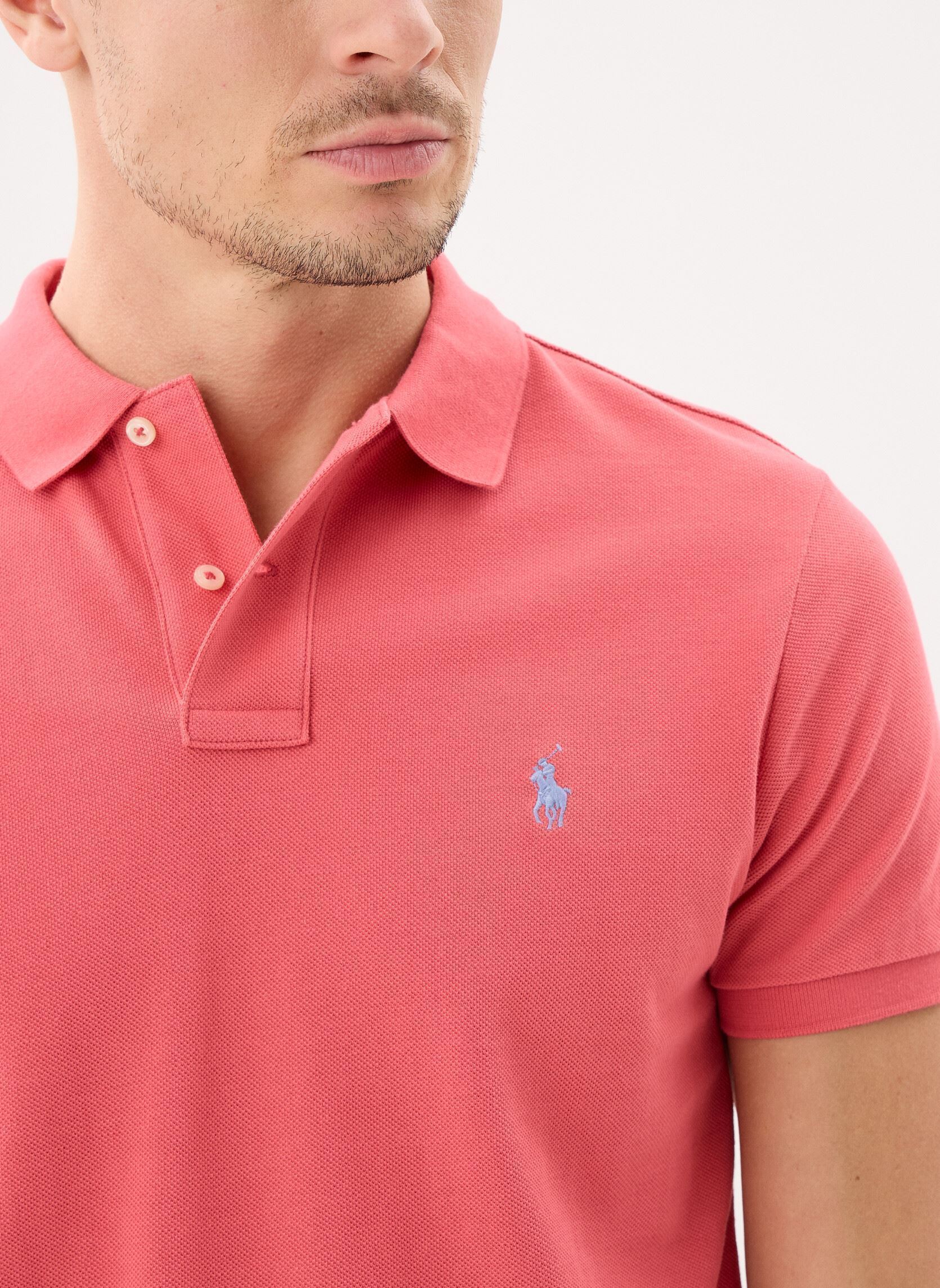 Polo Ralph Lauren Polos manches courtes Polo coupe ajustée en piqué ...