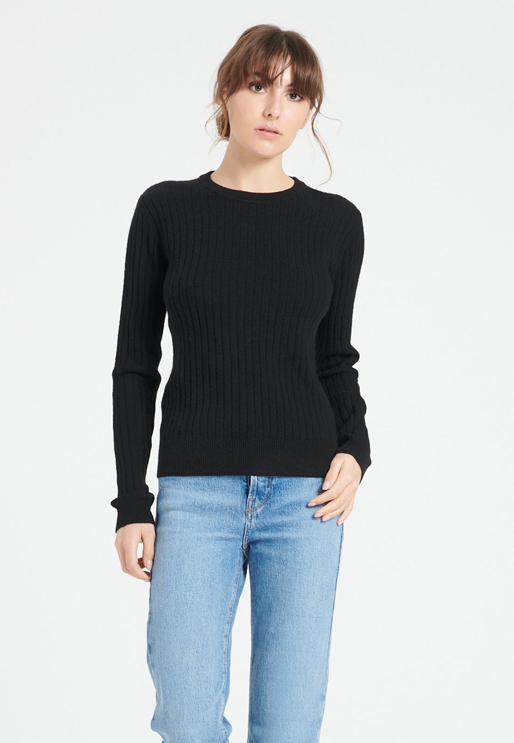 Studio Cashmere8 Pulls LILLY 16 femme noir | Sarenza France