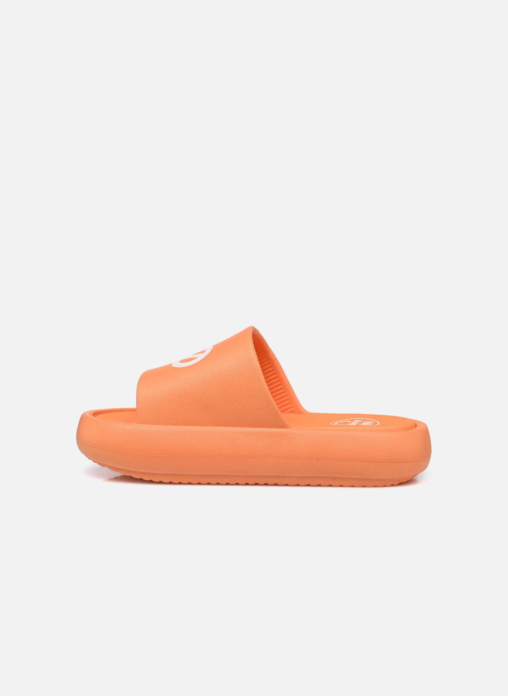No Name Sandales de plage CLOVER CLOG femme orange | Sarenza France