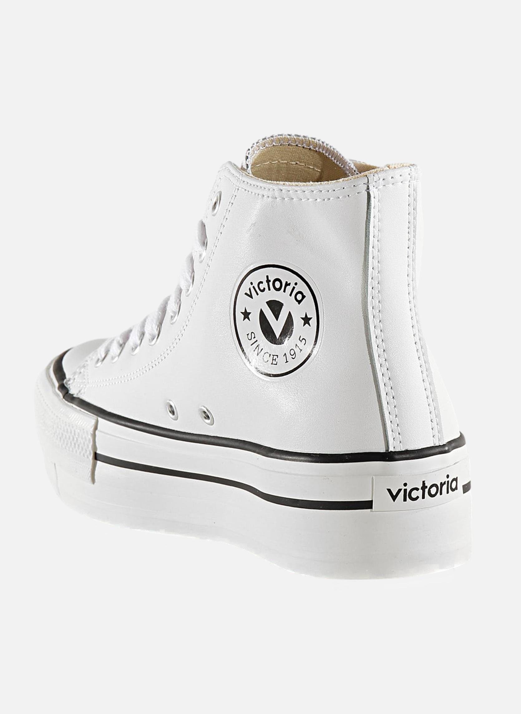 Victoria Basket (Blanc) - Baskets chez Sarenza (688590)