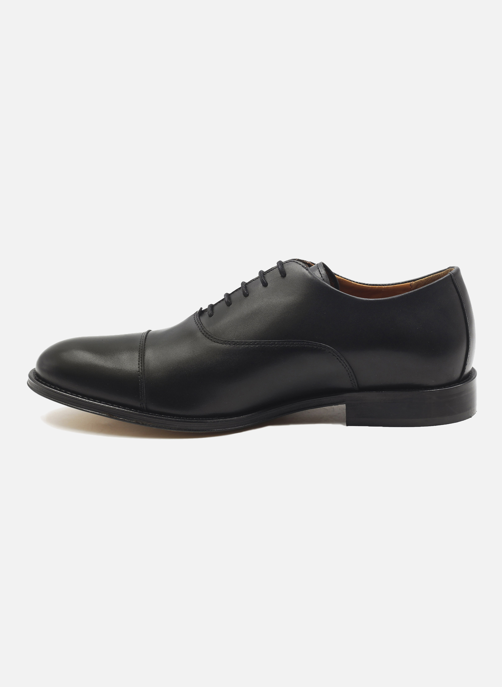 JULES & JENN Richelieus Richelieu Oxford cuir homme noir | Sarenza France