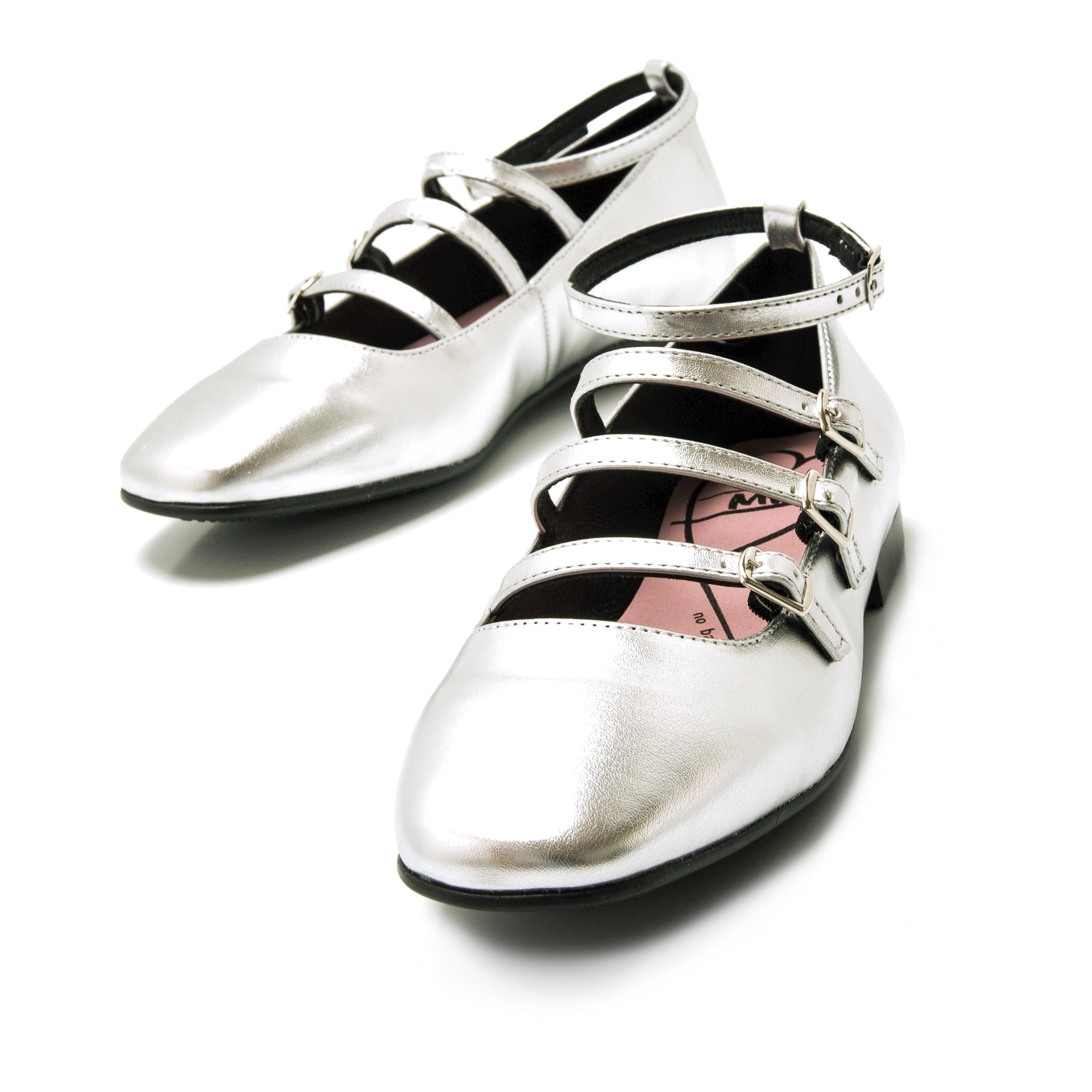 MTNG Babies Chaussures plates Femme MTNG CAMILLE argent 57586 femme ...
