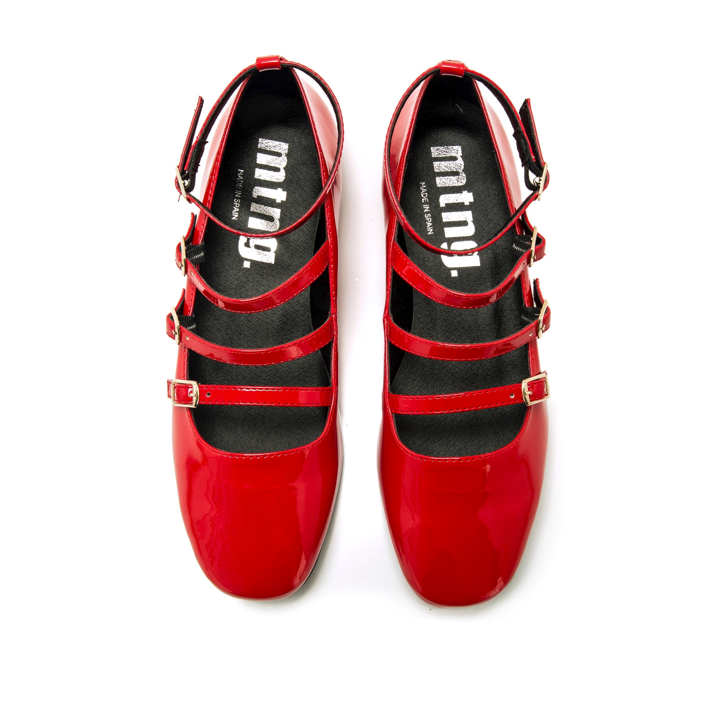 MTNG Babies Chaussures plates Femme MTNG CAMILLE rouge 57647 femme ...