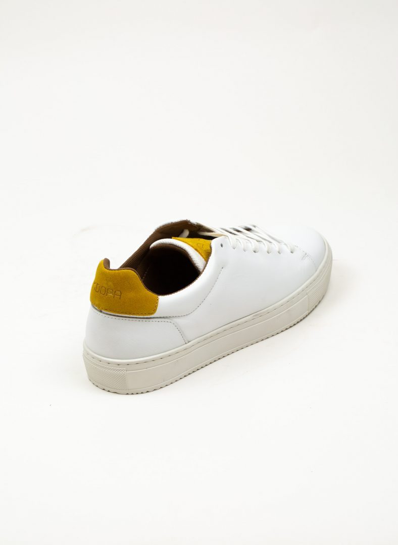 KDOPA Sneakers Noah blanc jaune 40 (Blanc) - Baskets chez Sarenza (692440)