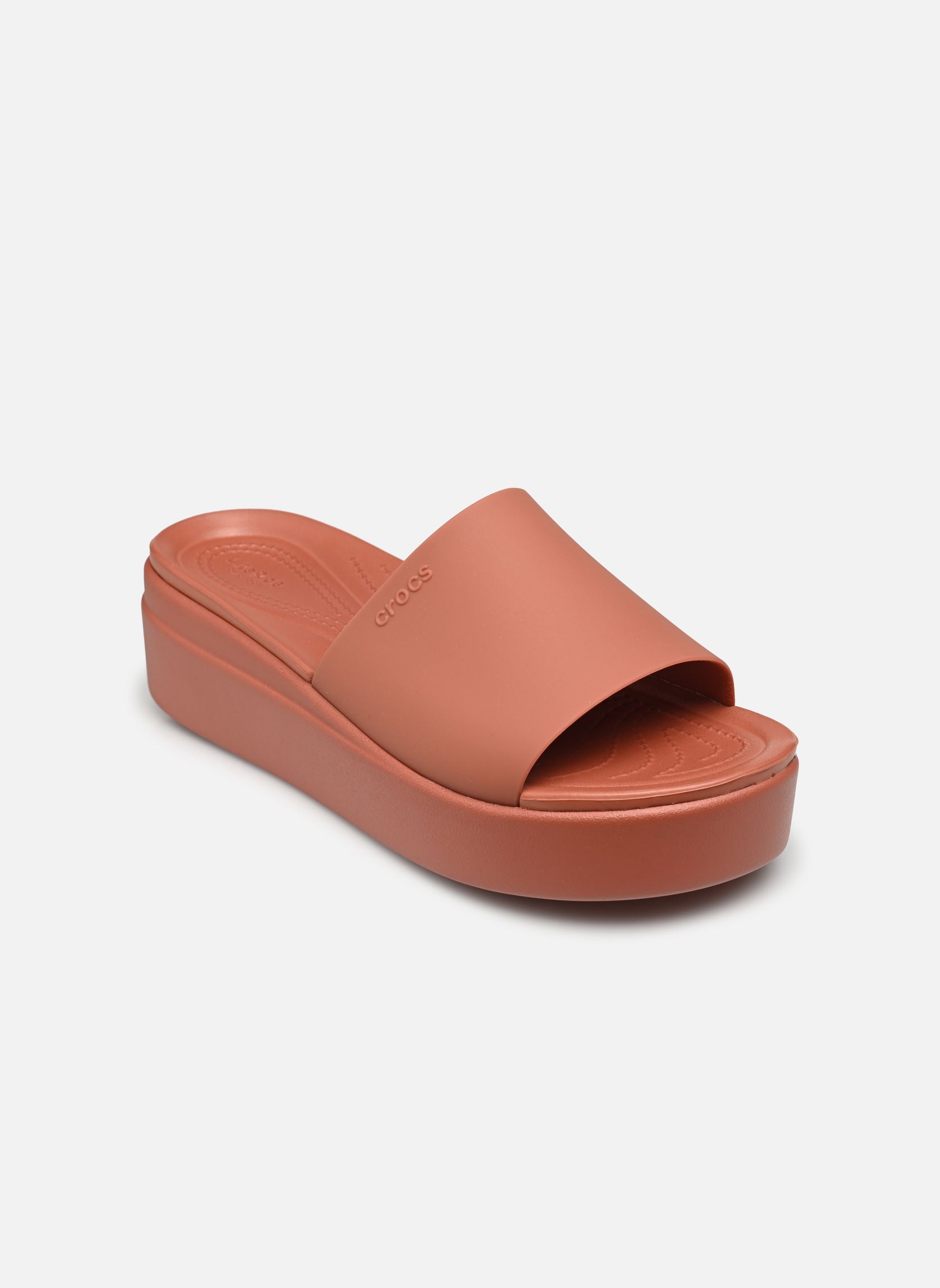 Zuecos y mules Brooklyn Slide mujer rosa Crocs | Sarenza España