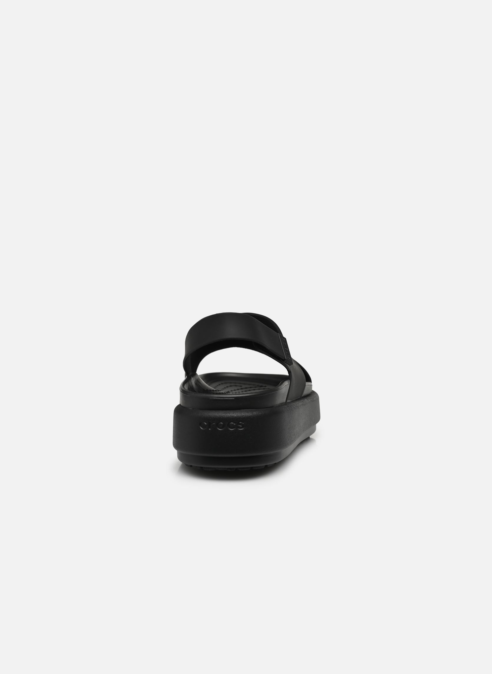 Crocs Sandales compensées et plateformes Brooklyn Luxe Cross Strap ...