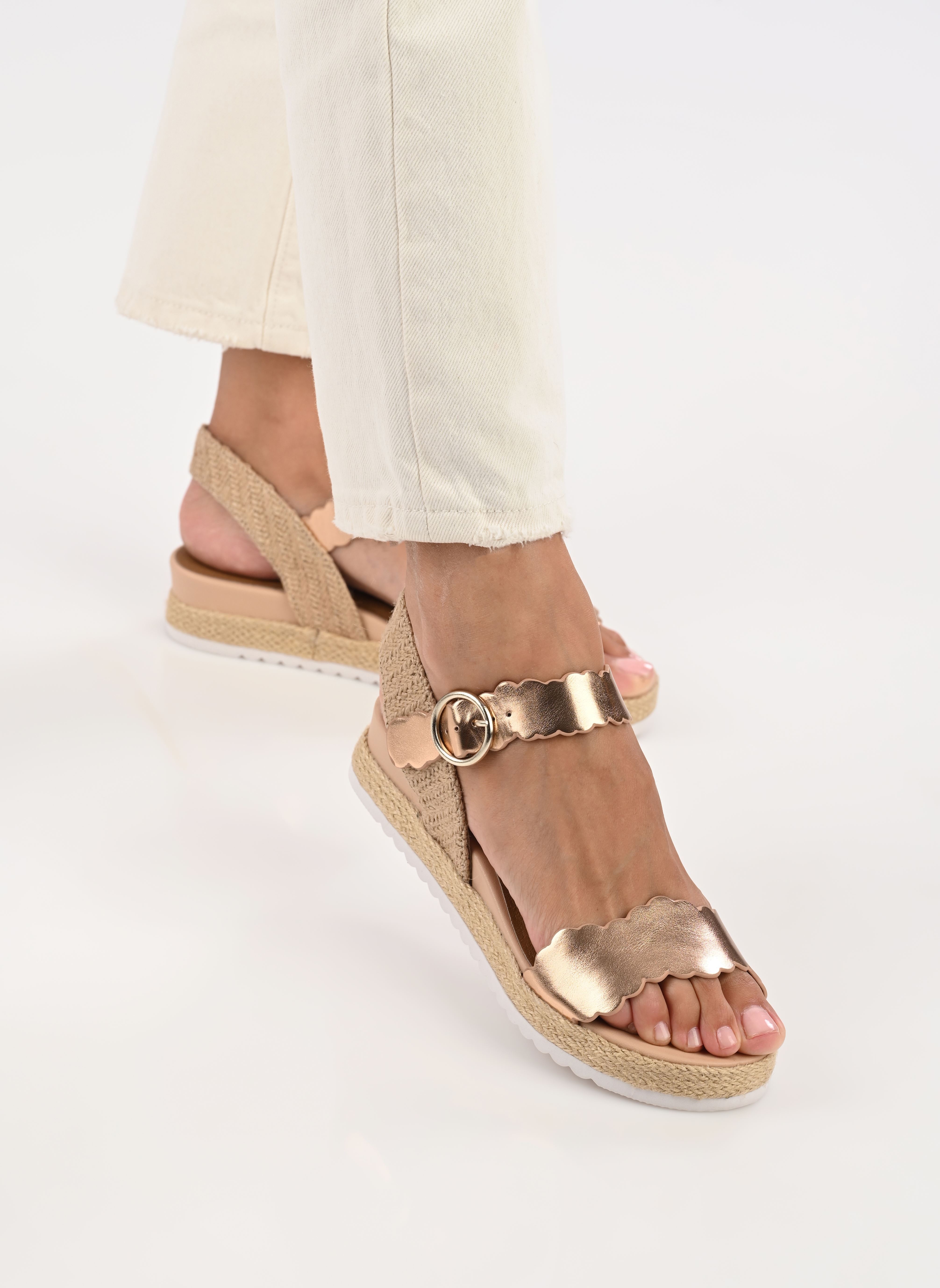 Chattawak Sandales compensées et plateformes Sandales - Maka femme rose | Sarenza France