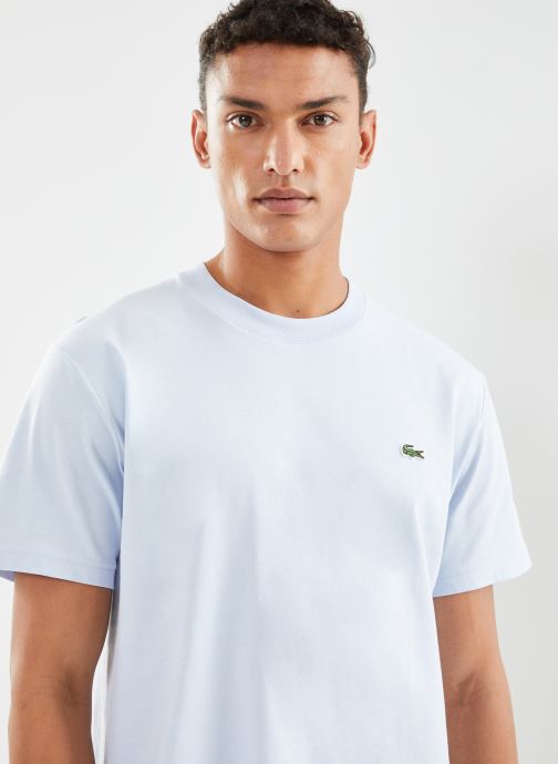 Lacoste T shirt TH7318 Bleu Vetements chez Sarenza 696266